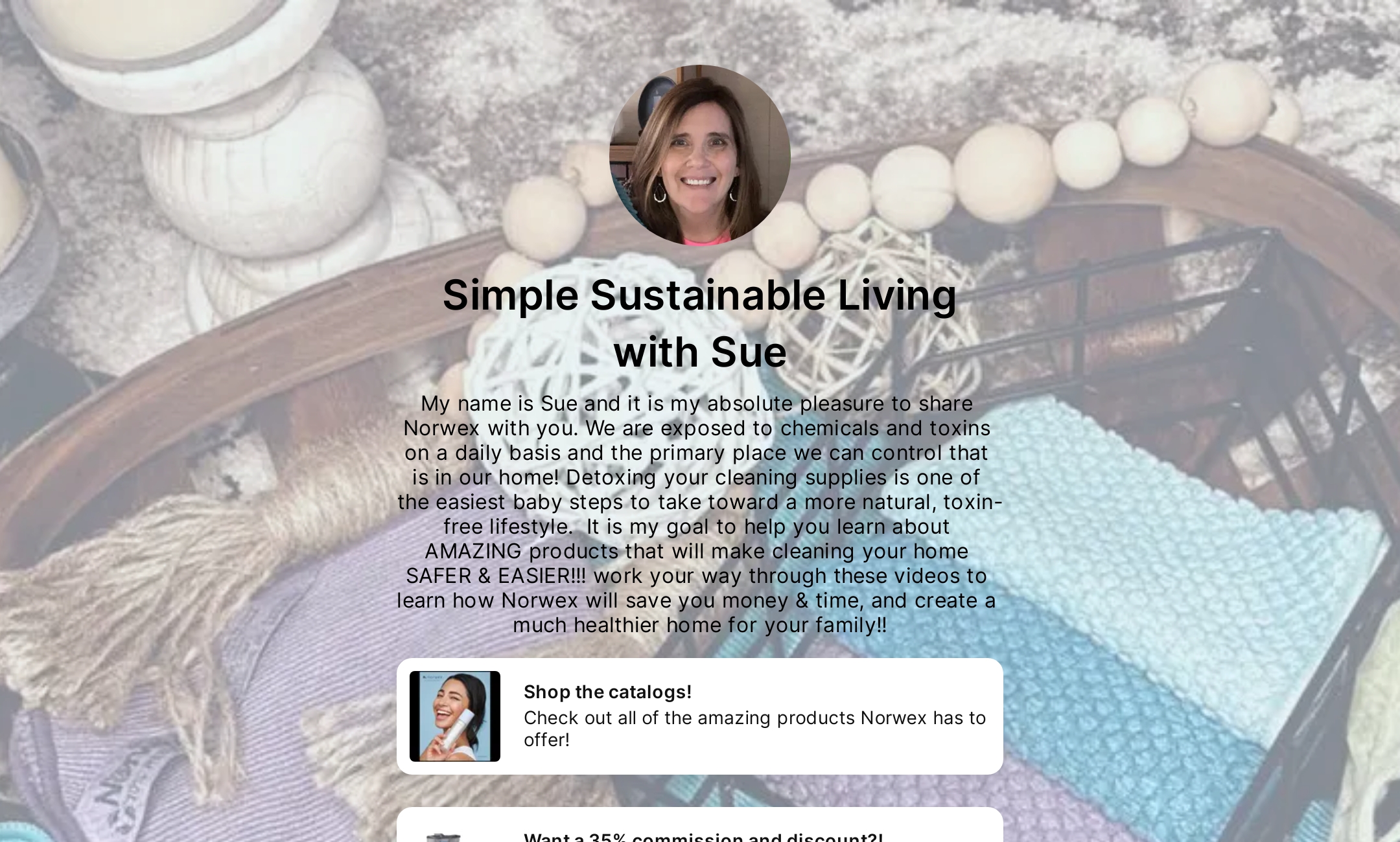 Simple Sustainable Living with Sue's Flowpage
