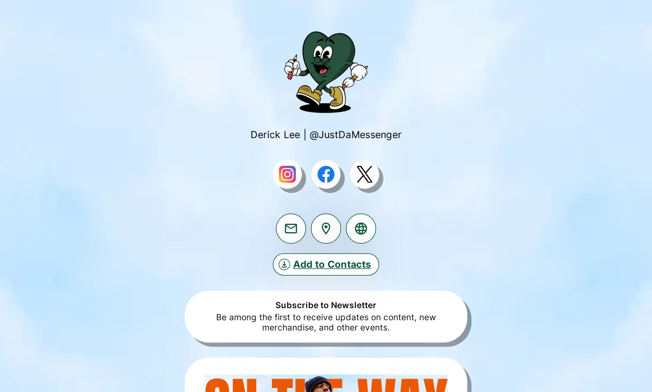 Derick Lee | JustDaMessenger