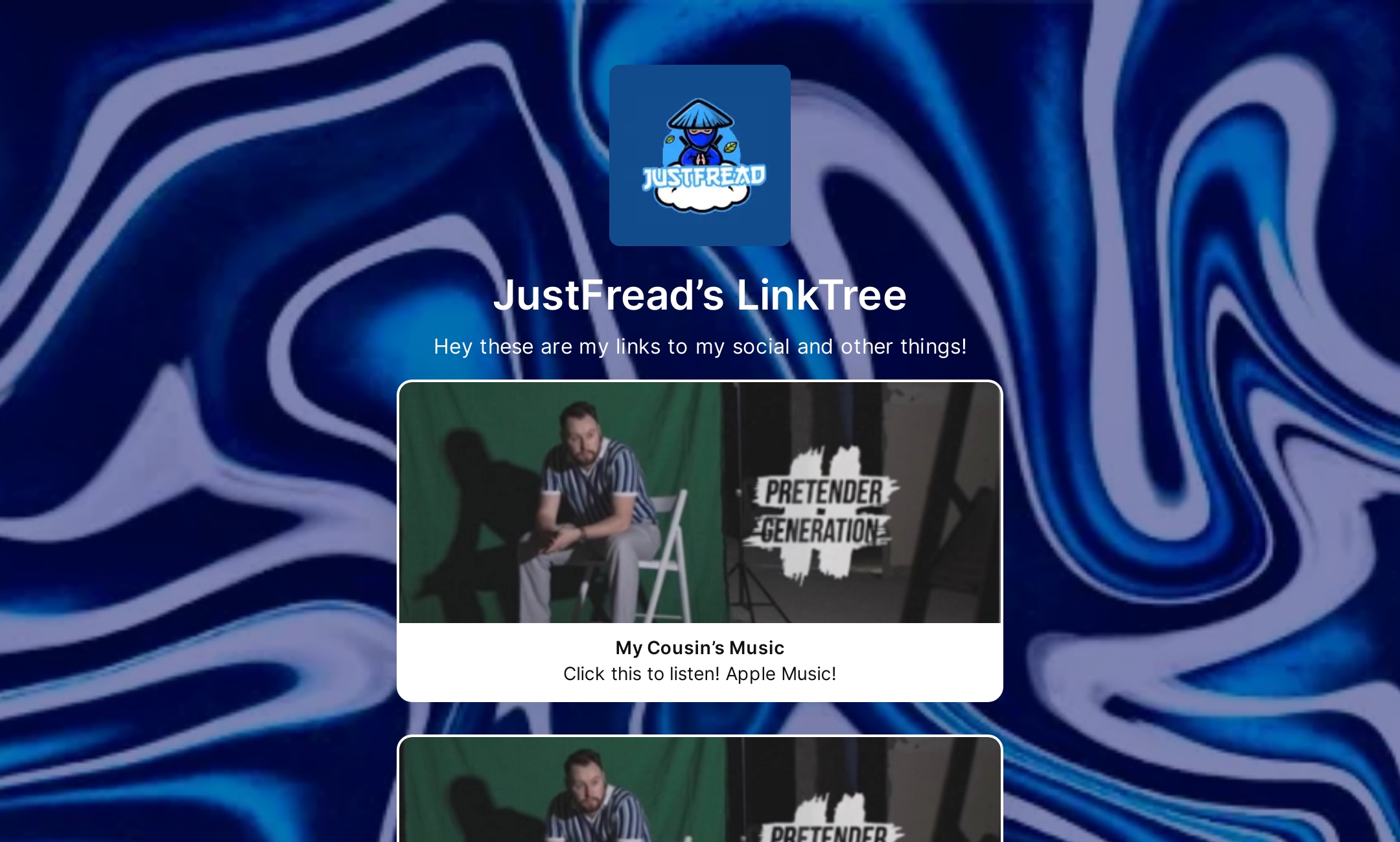 JustFread’s LinkTree's Flowpage