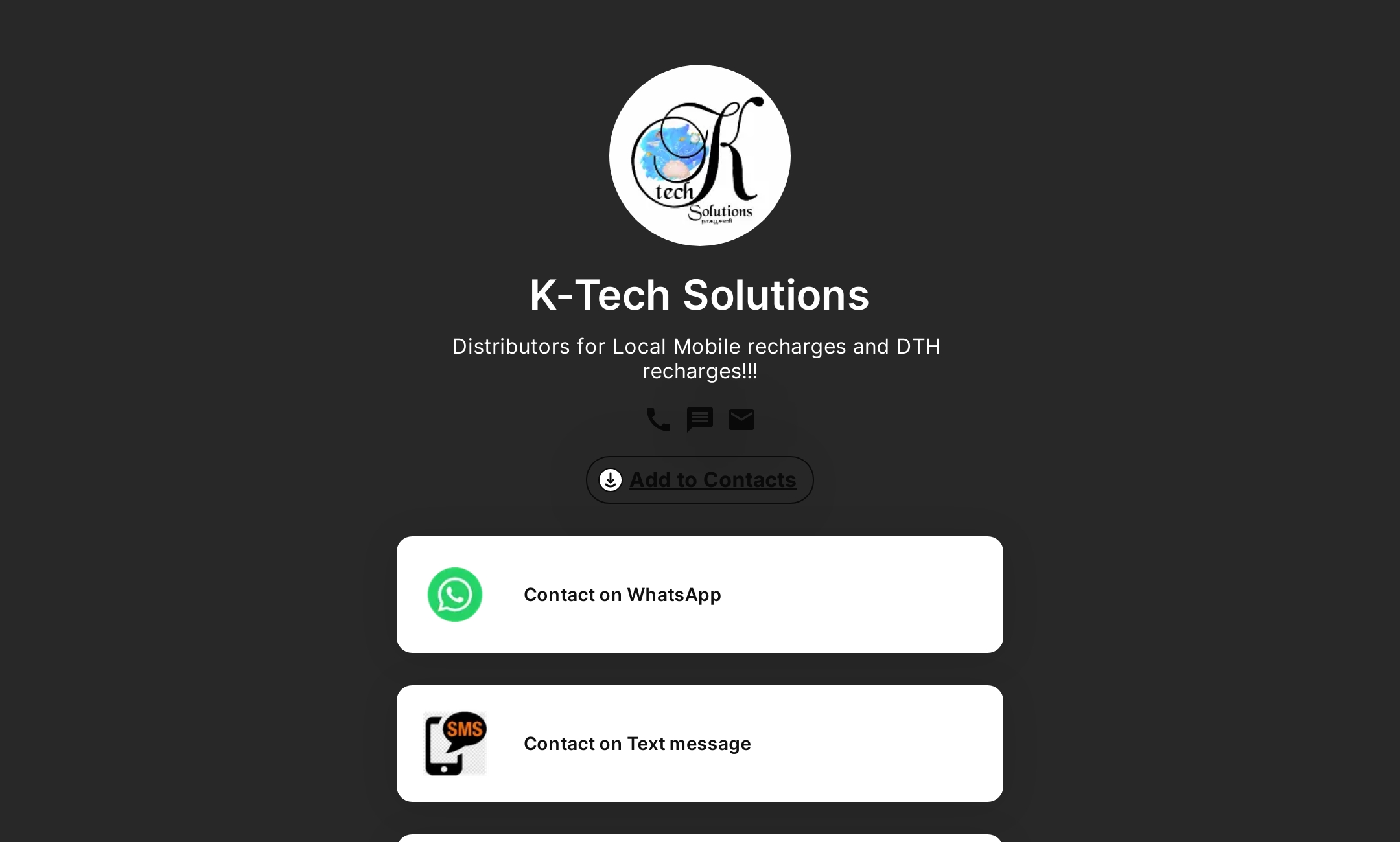 K-Tech Solutions' Flowpage