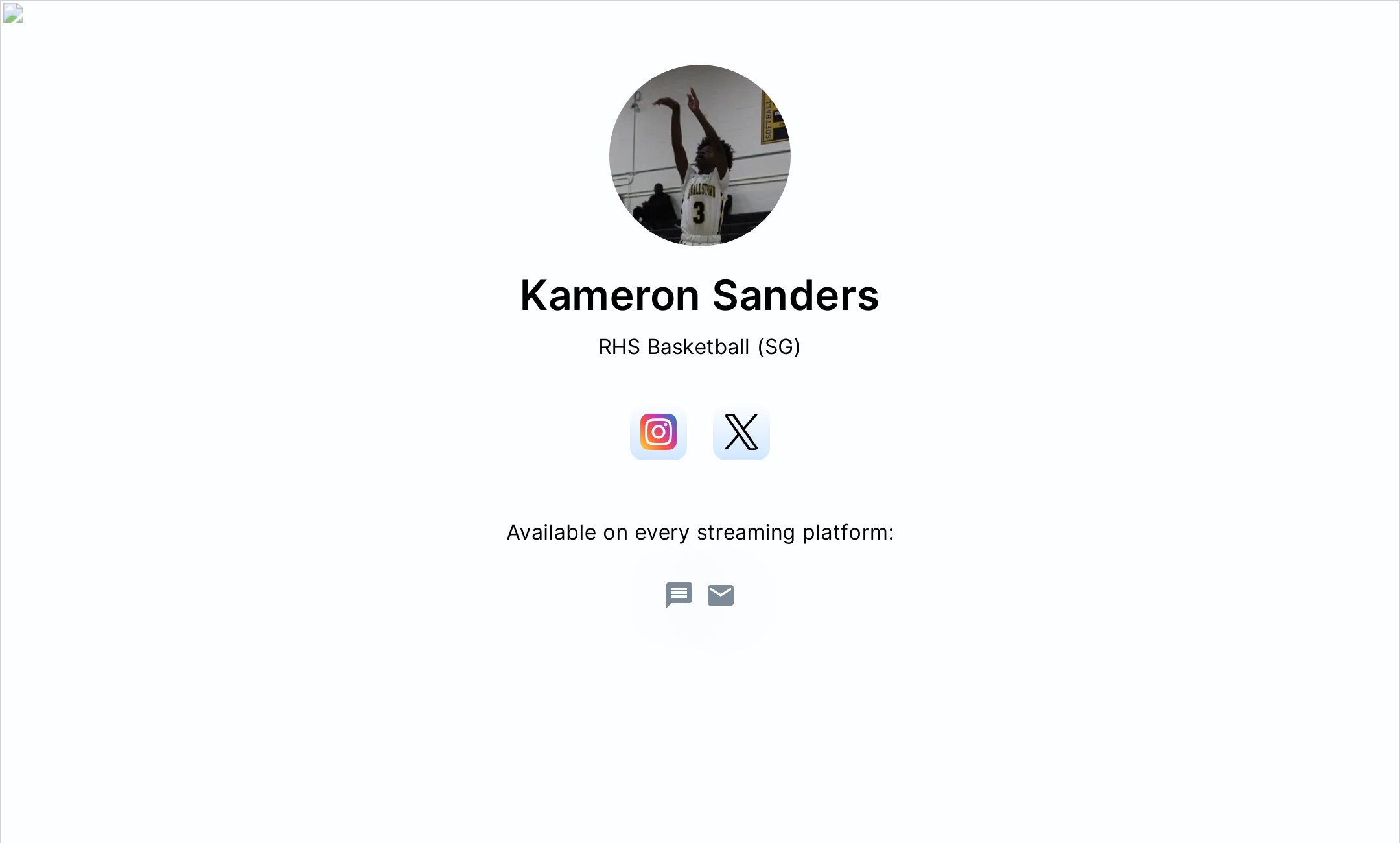 Kameron Sanders 's Flowpage