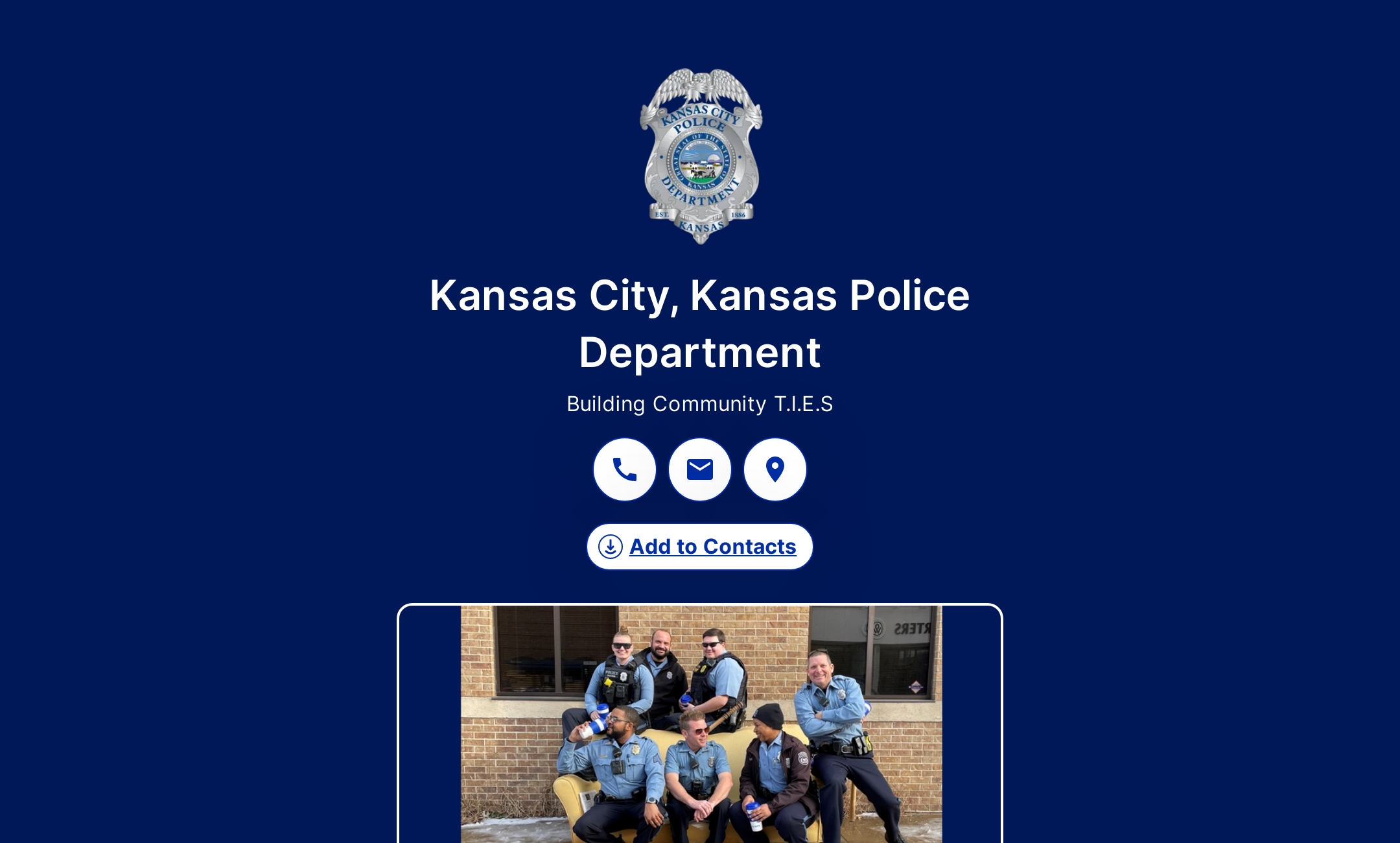 Kansas City, Kansas Police Department's Flowpage