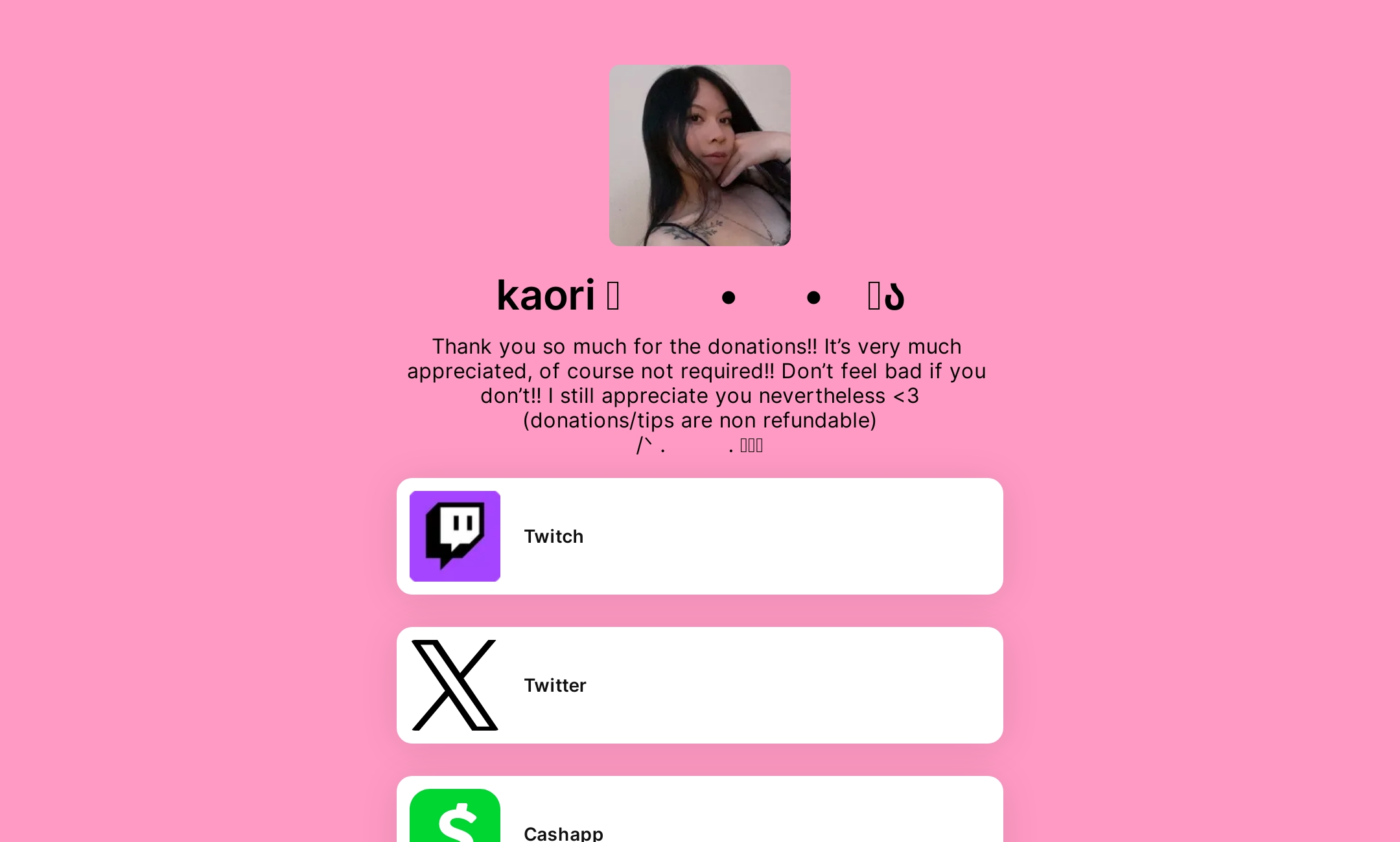 kaori ૮꒰ ˶• ༝ •˶꒱ა's Flowpage