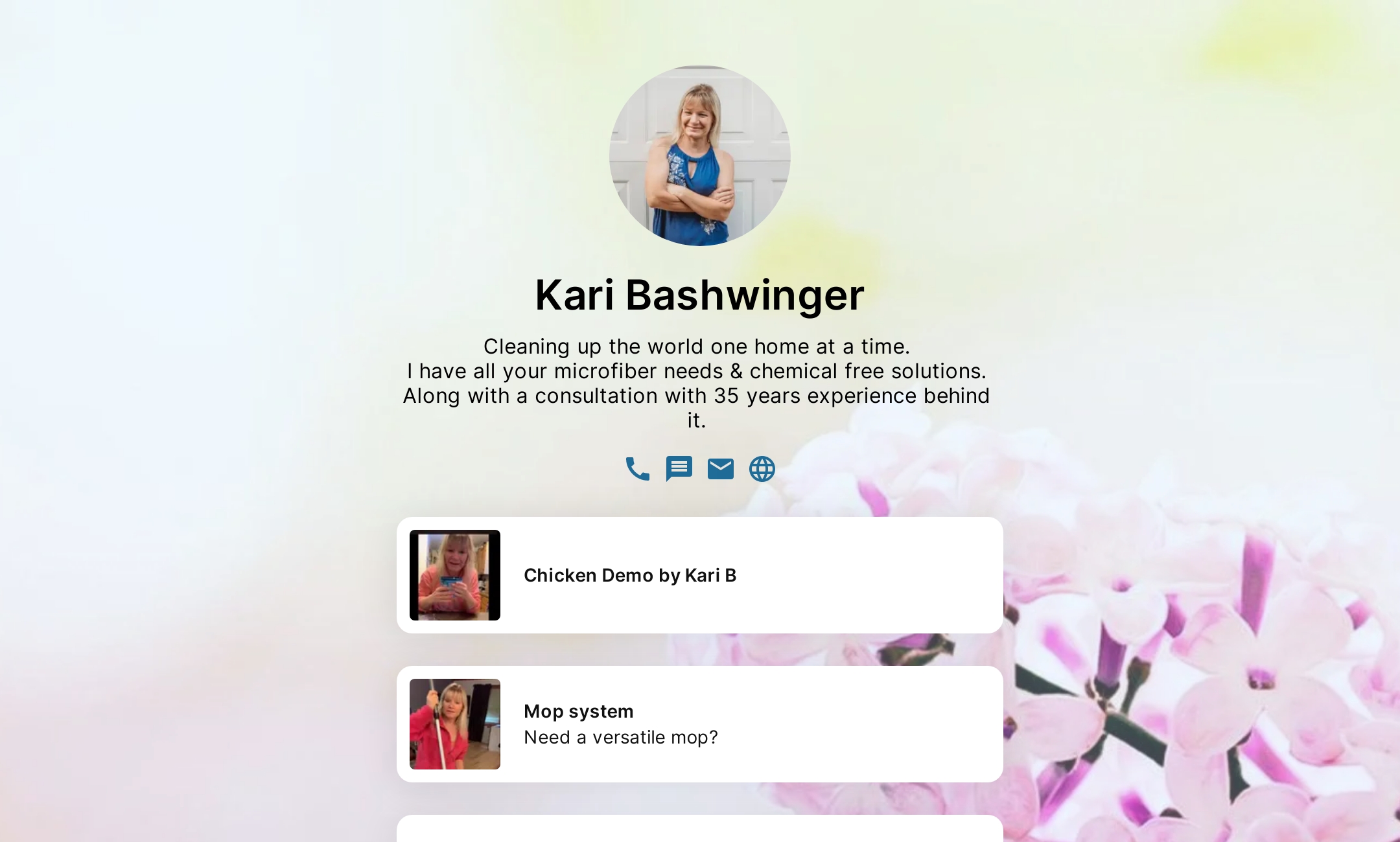 Kari Bashwinger's Flowpage
