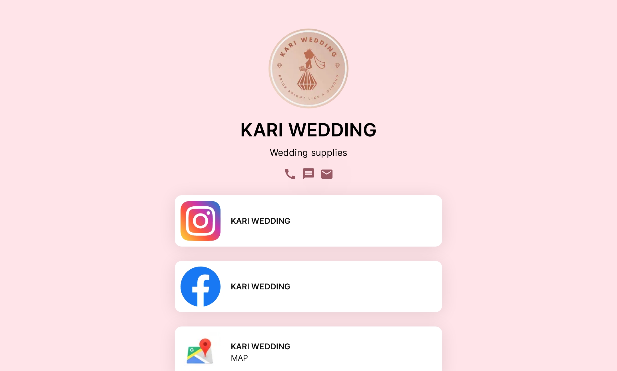 KARI WEDDING's Flowpage