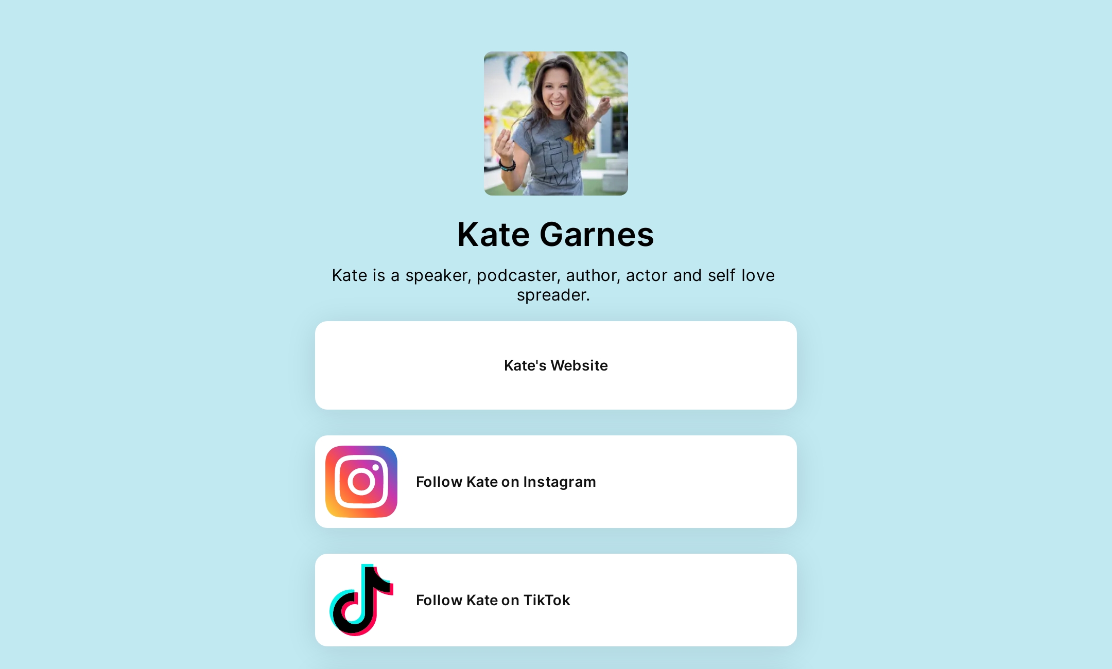 Kate Garnes' Flowpage