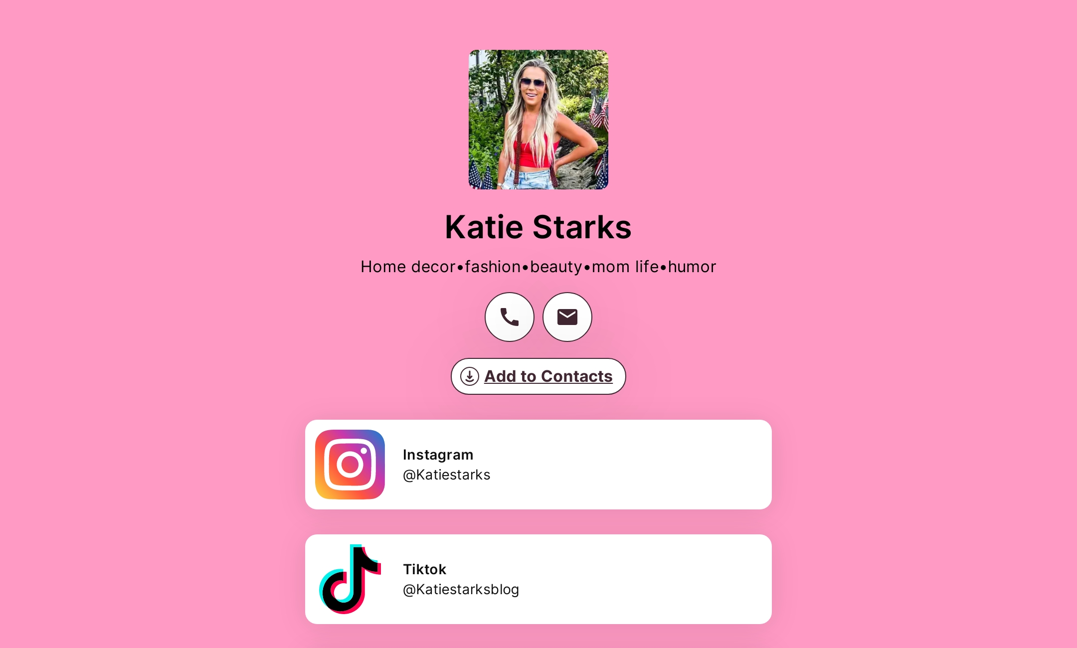 Katie Starks' Flowpage