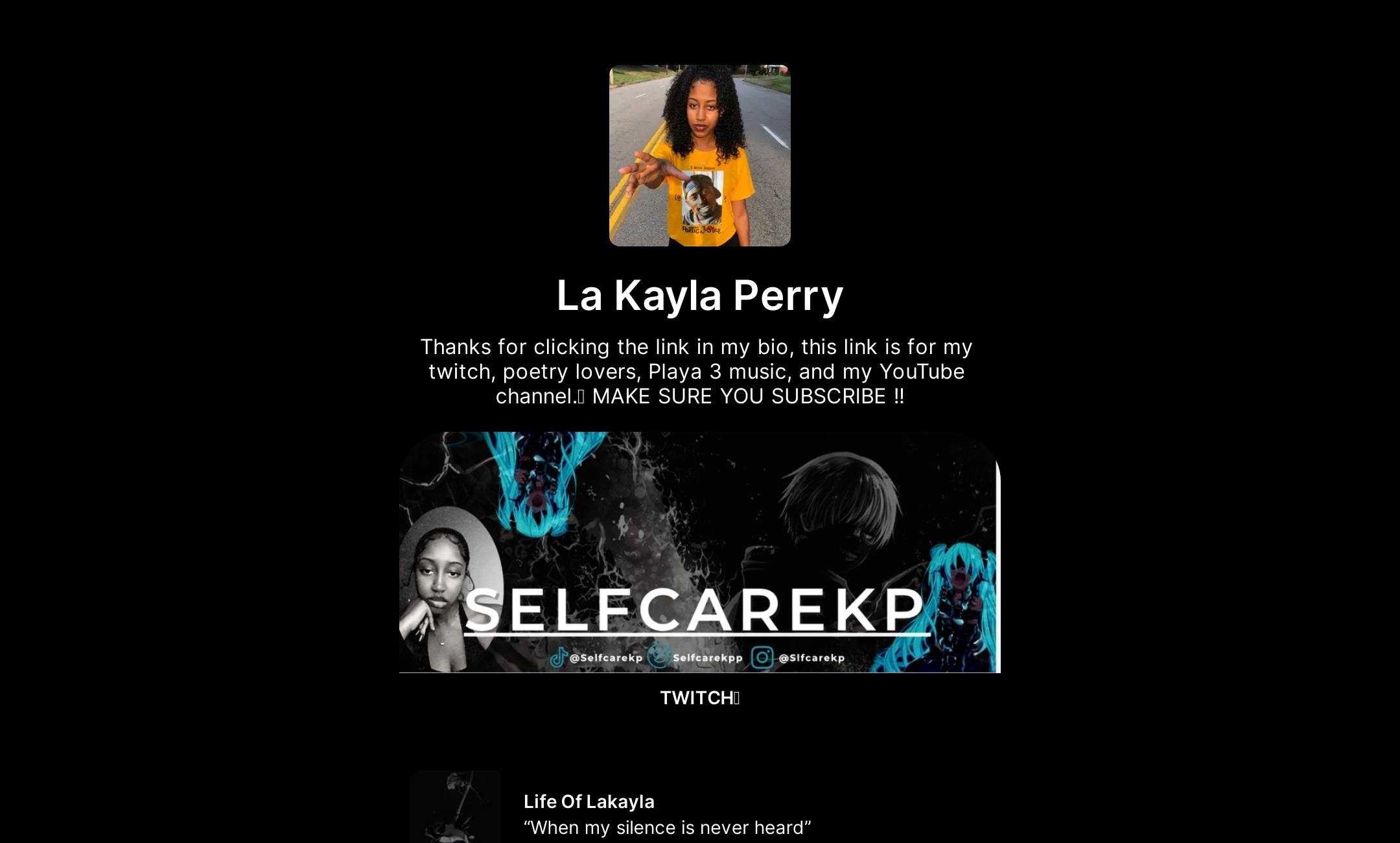 La Kayla Perry's Flowpage