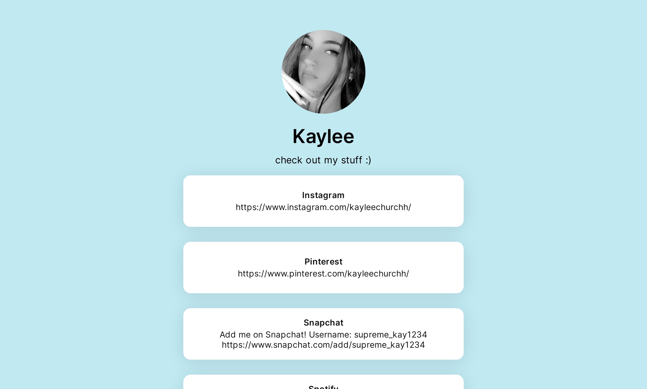 Kaylee's Flowpage