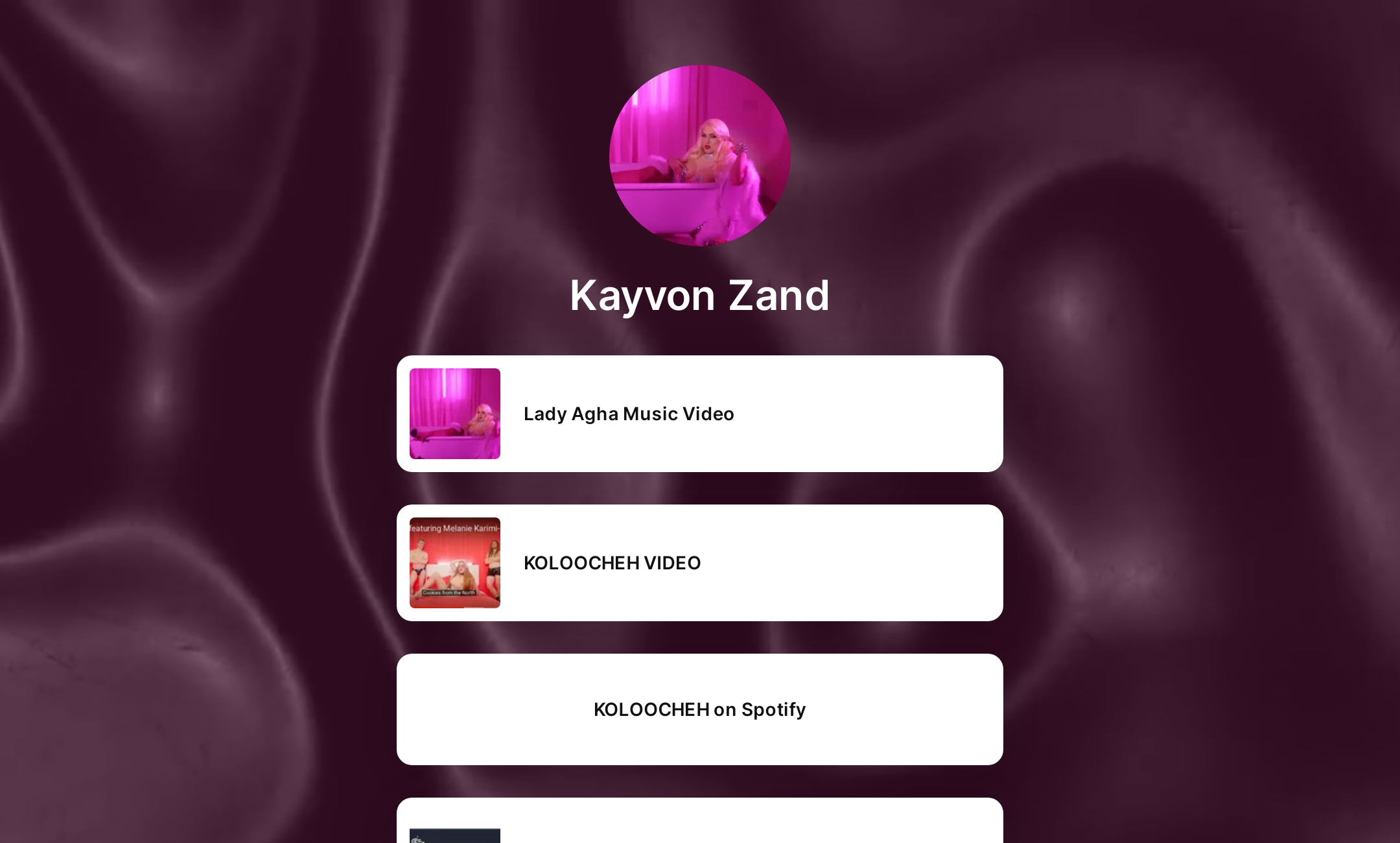 Kayvon Zand's Flowpage
