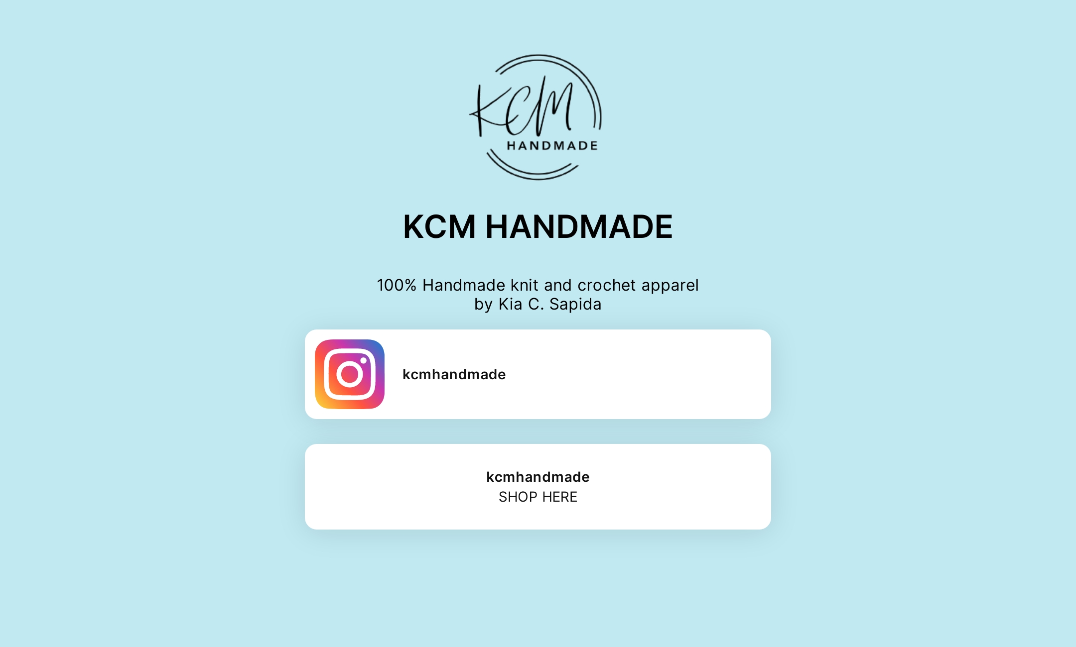 KCM HANDMADE's Flowpage