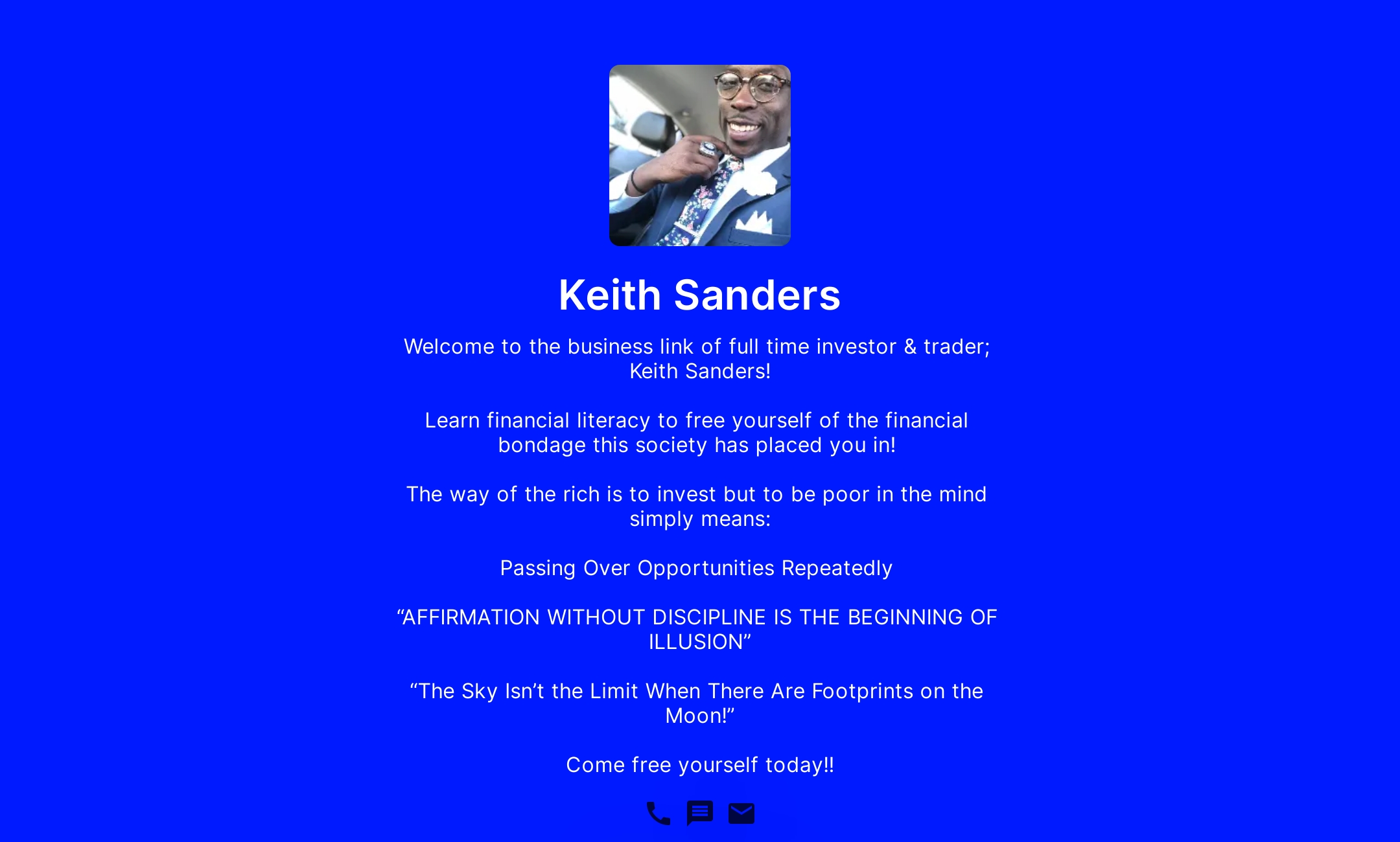 Keith Sanders' Flowpage