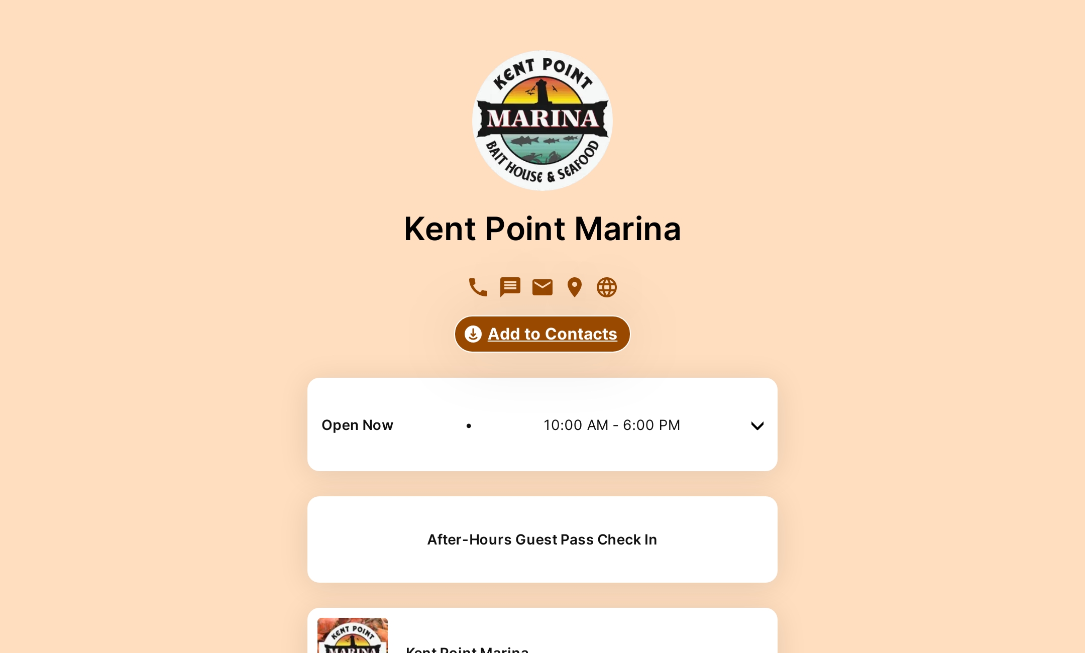 Kent Point Marina's Flowpage