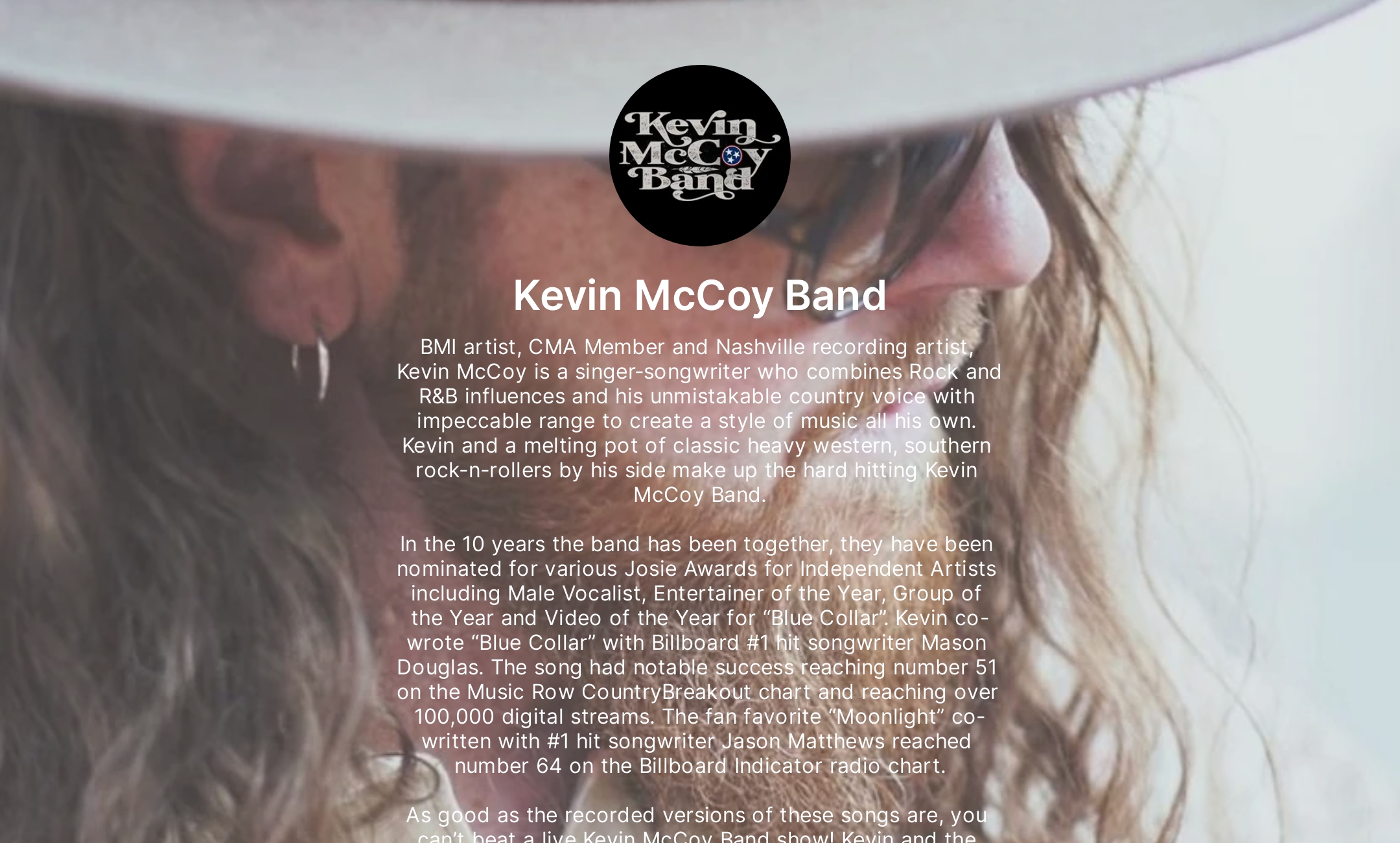 Kevin McCoy Band's Flowpage