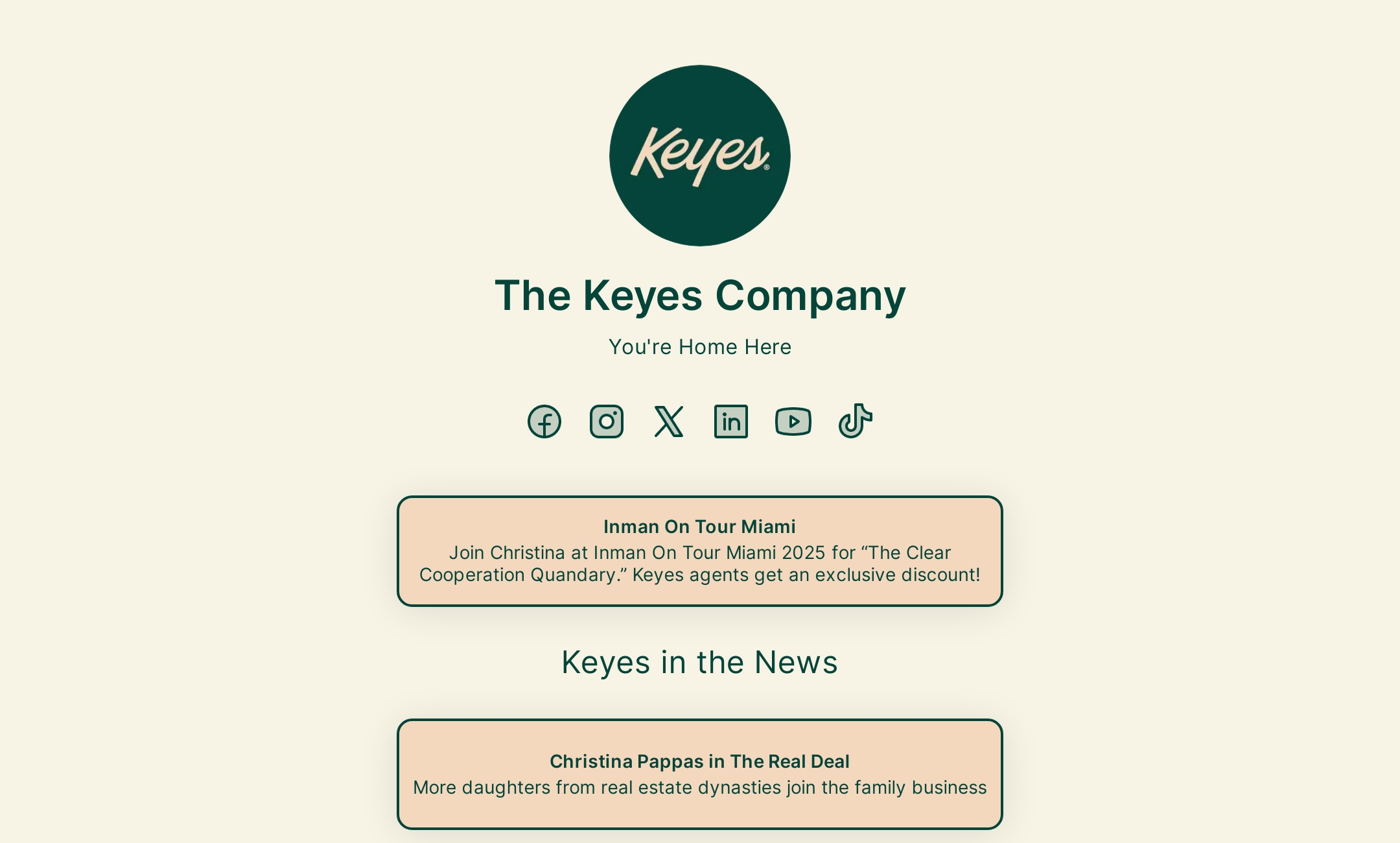 The Keyes Company's Flowpage