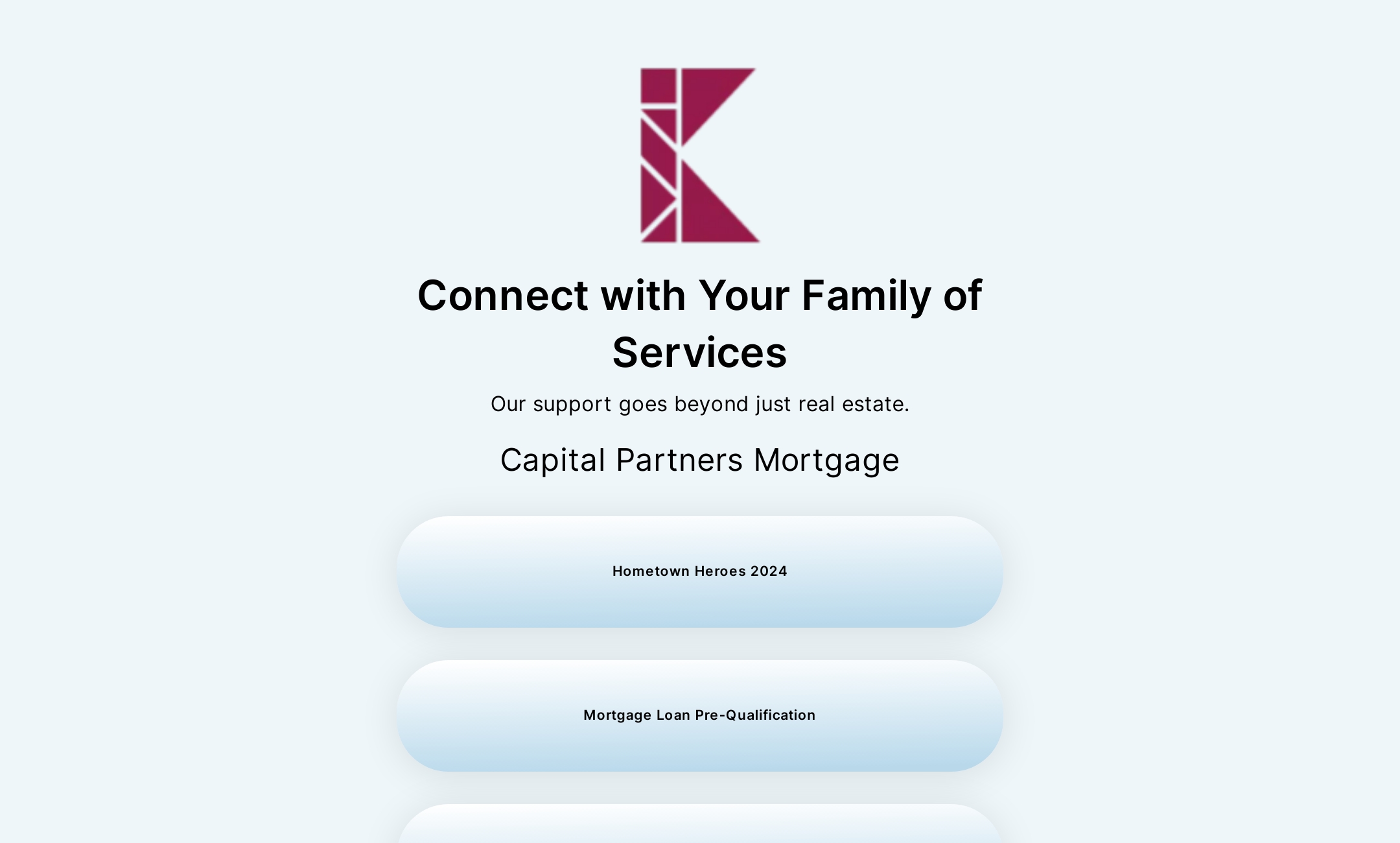 Connect with Your Family of Services' Flowpage