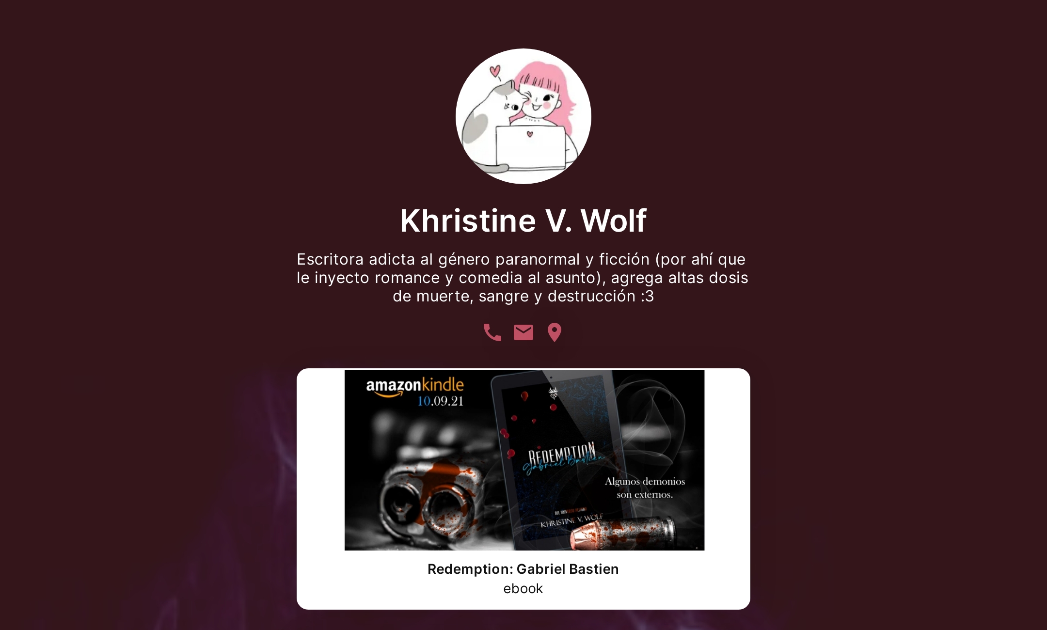 Khristine V. Wolf's Flowpage