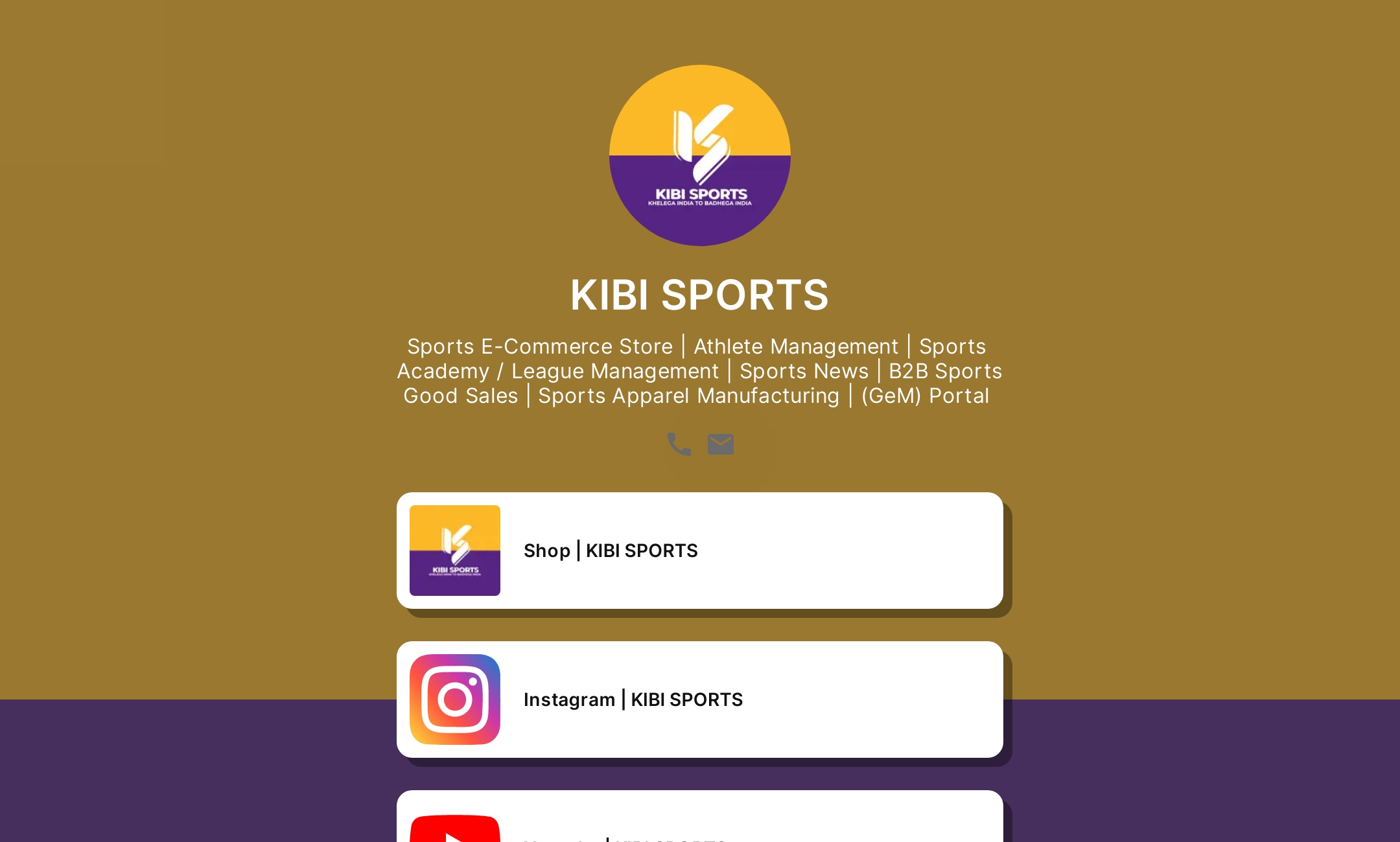 KIBI SPORTS's Flowpage