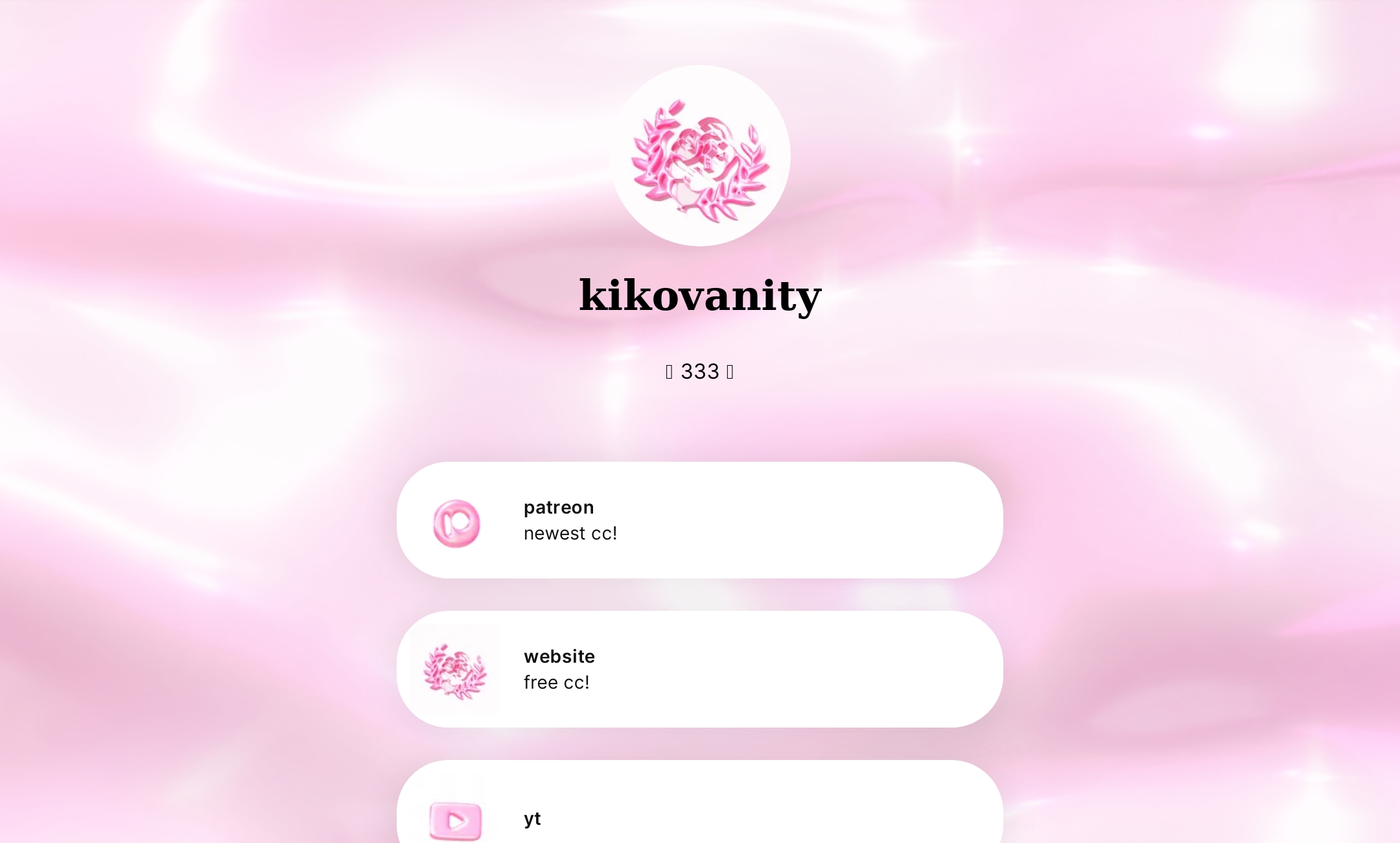 𝐤𝐢𝐤𝐨𝐯𝐚𝐧𝐢𝐭𝐲's Flowpage