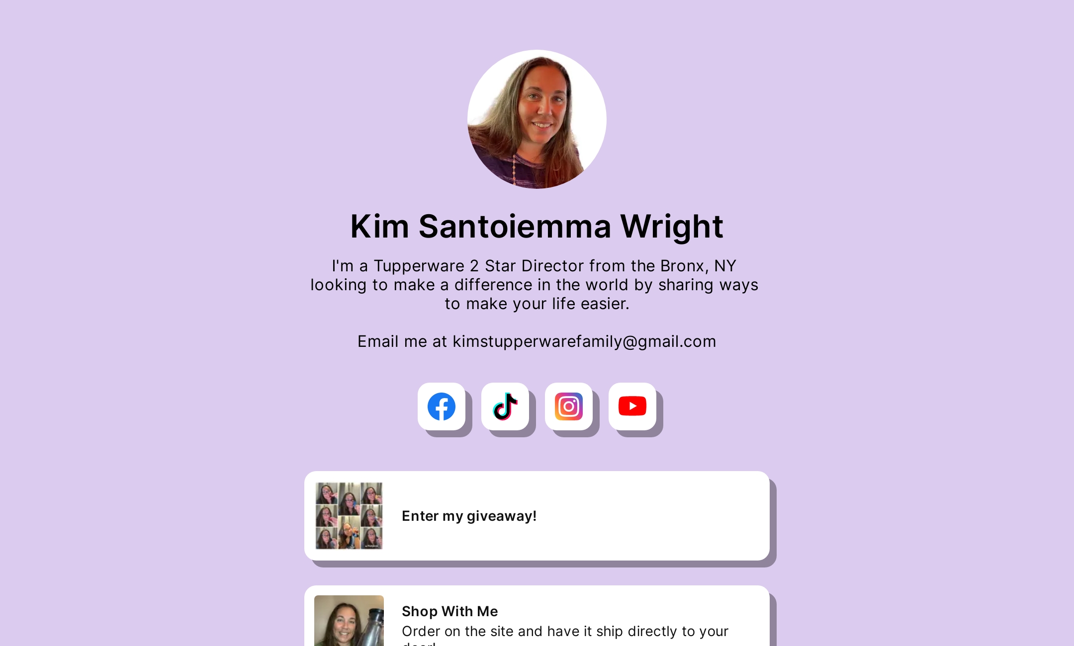 Kim Santoiemma Wright's Flowpage