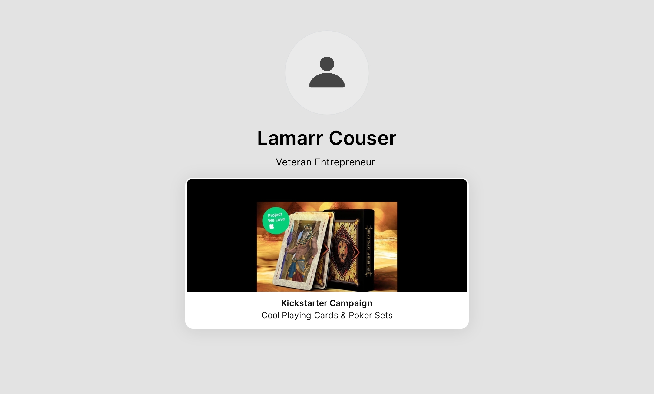Lamarr Couser's Flowpage