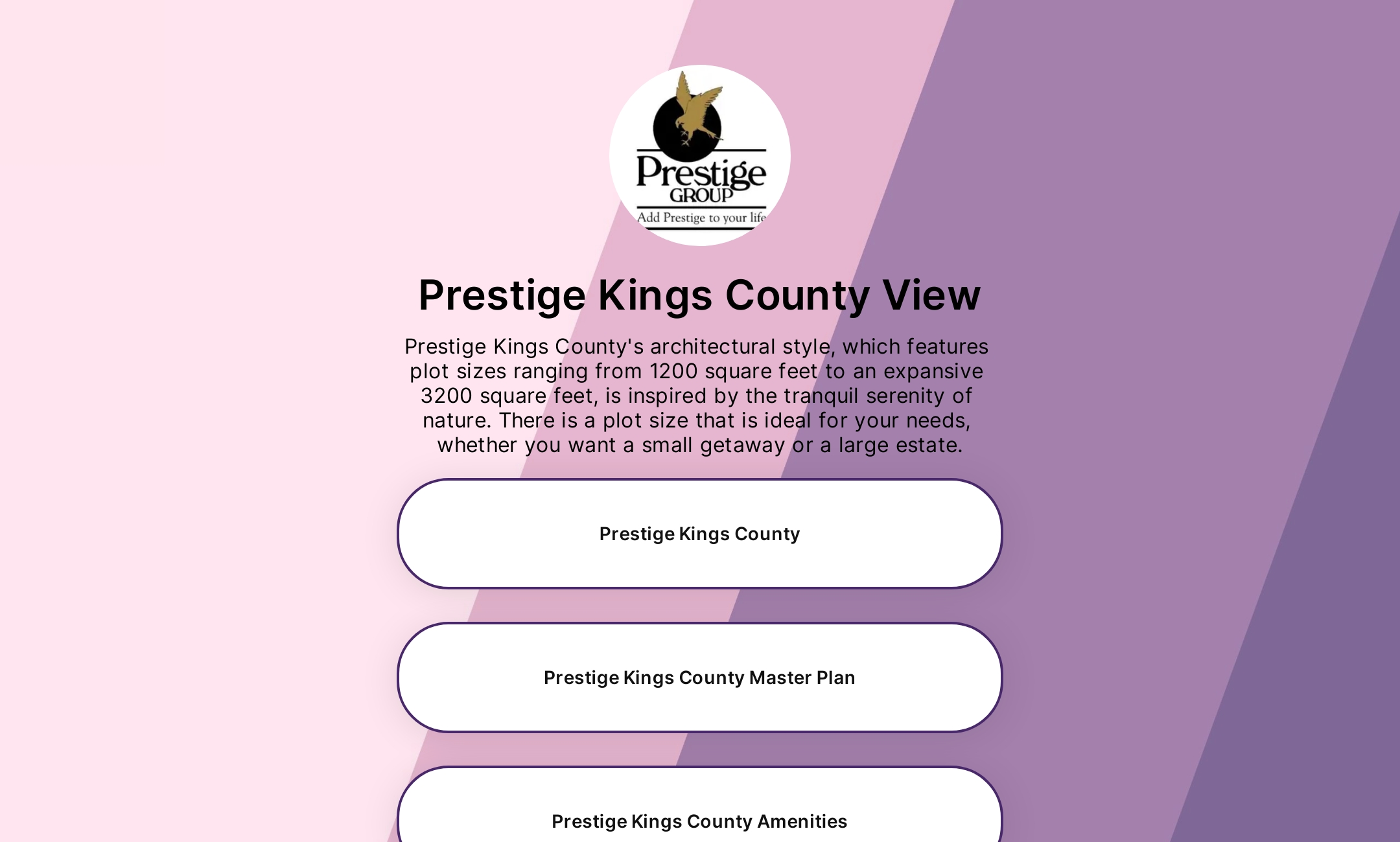 Prestige Kings County View's Flowpage