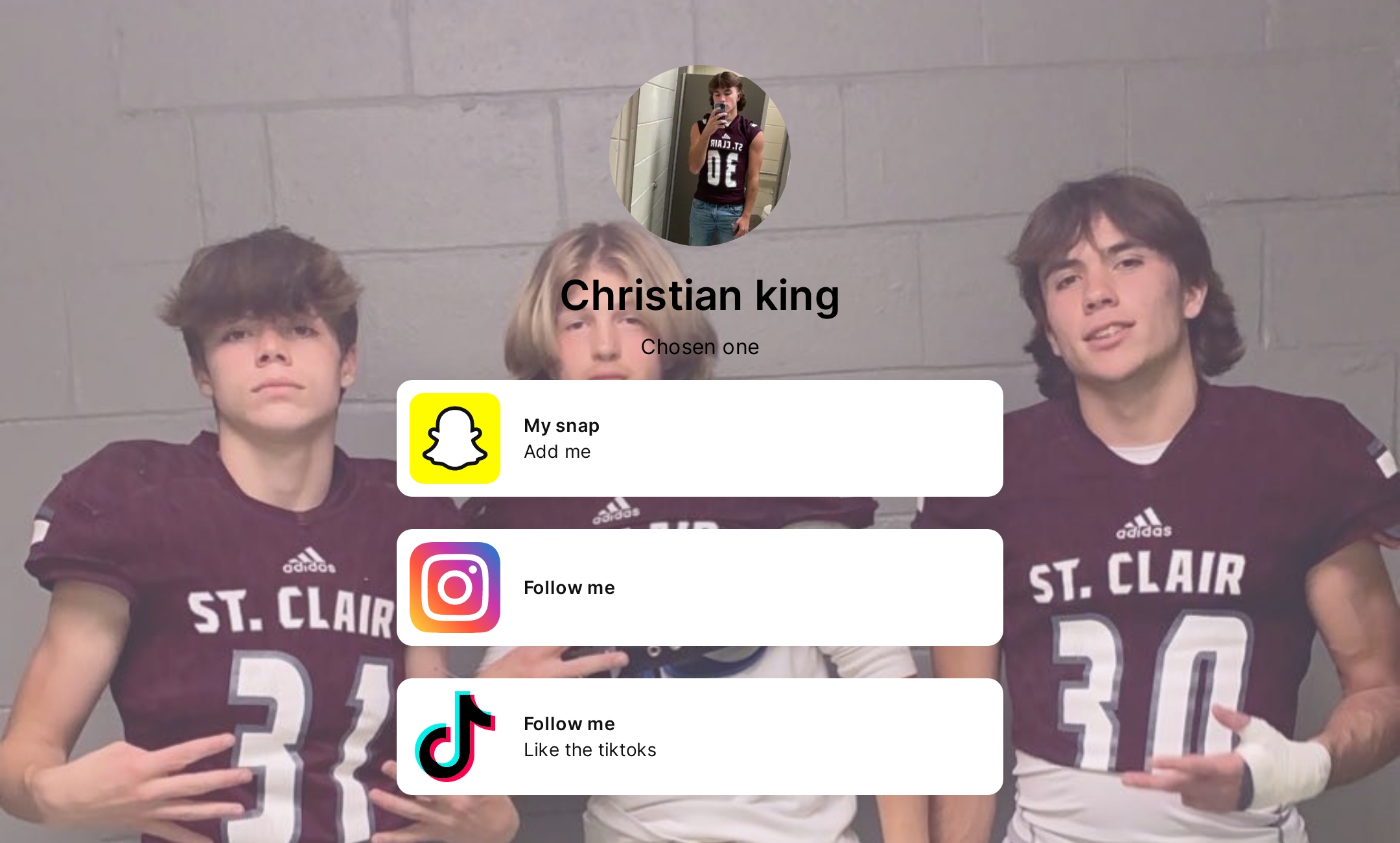 Christian king's Flowpage