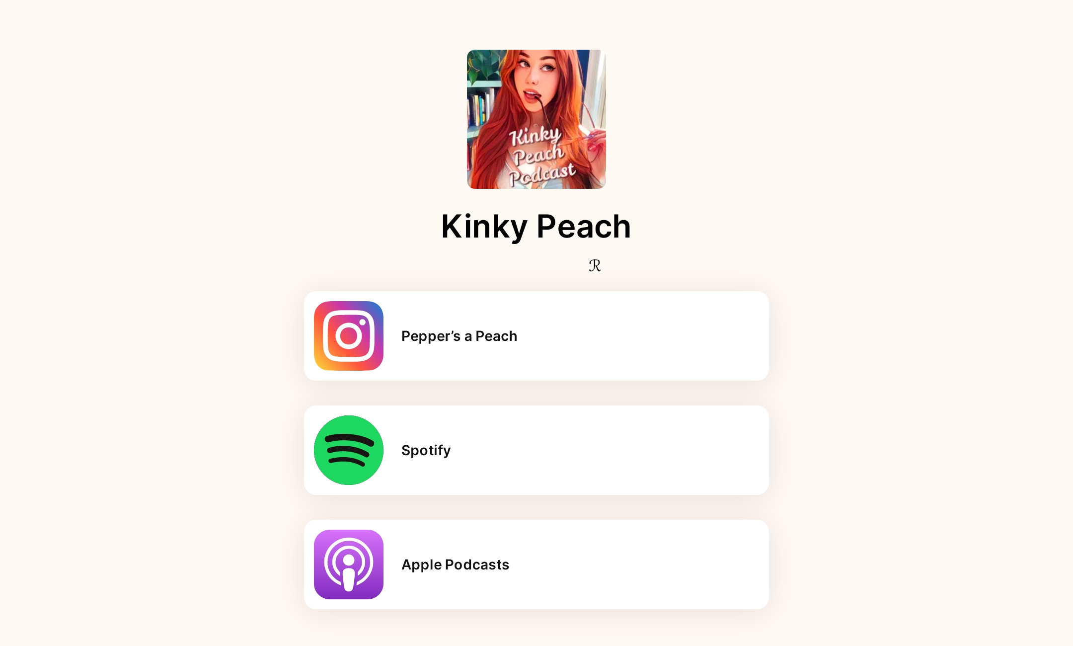 Kinky Peach's Flowpage