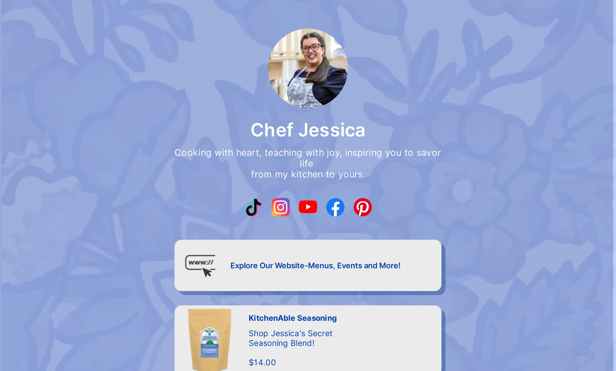 Chef Jessica's Flowpage