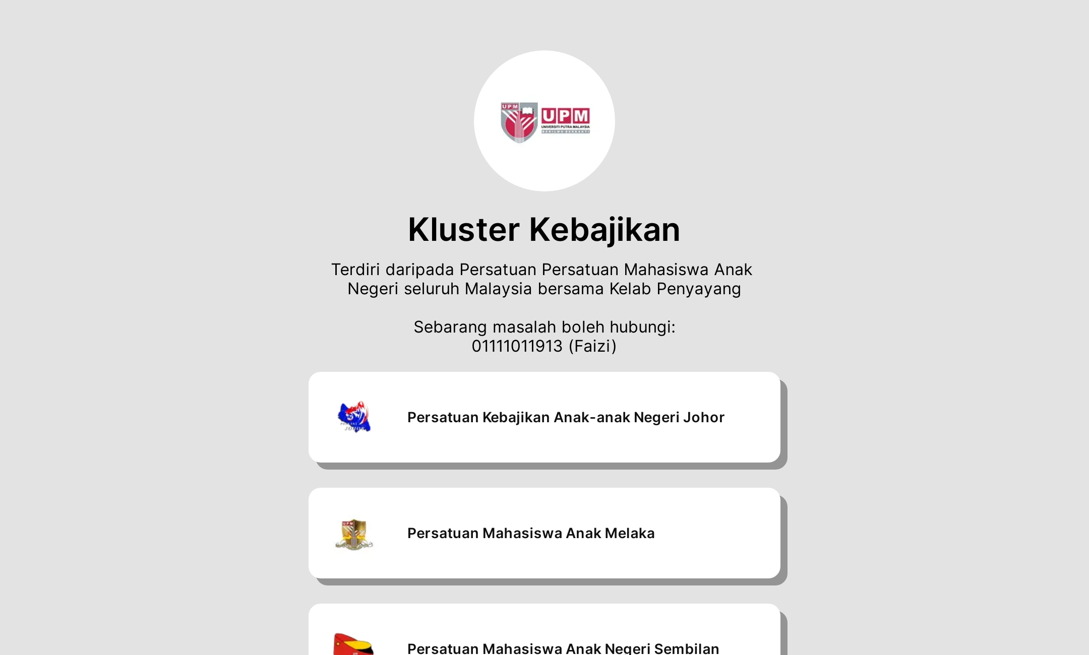 Kluster Kebajikan's Flowpage