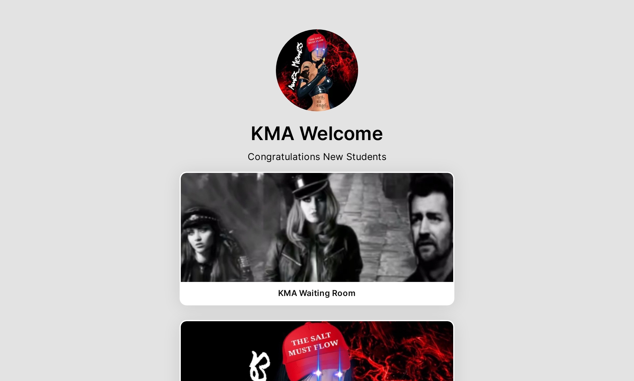 KMA Welcome's Flowpage