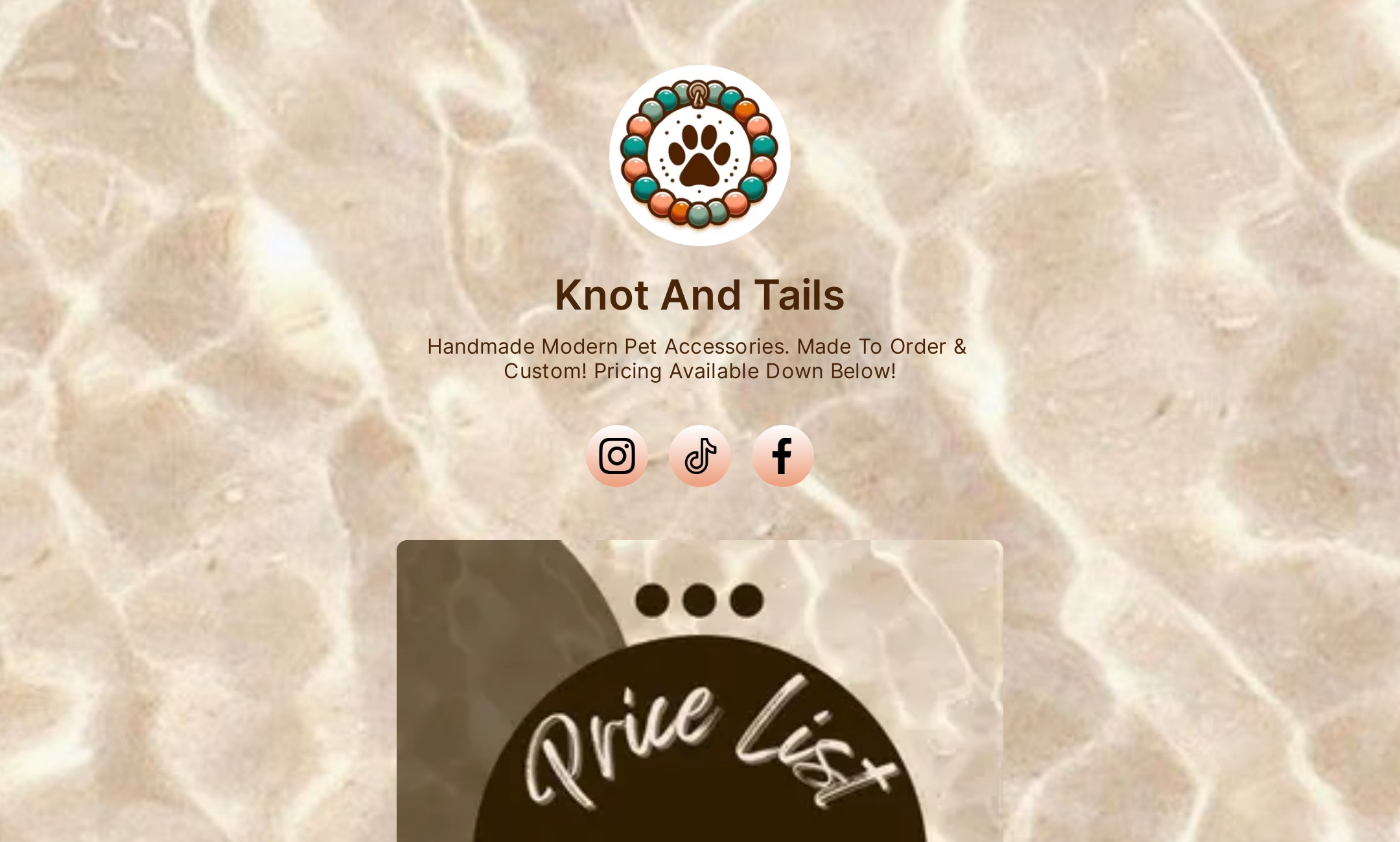Knot And Tails' Flowpage