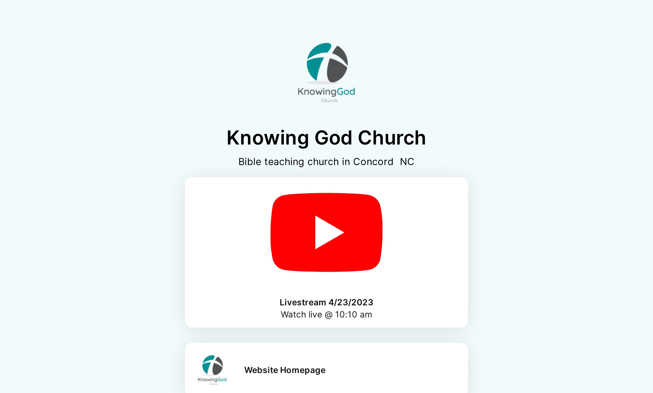 Knowing God Church's Flowpage
