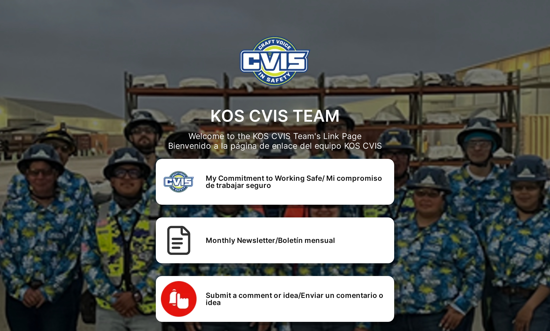 KOS CVIS TEAM's Flowpage