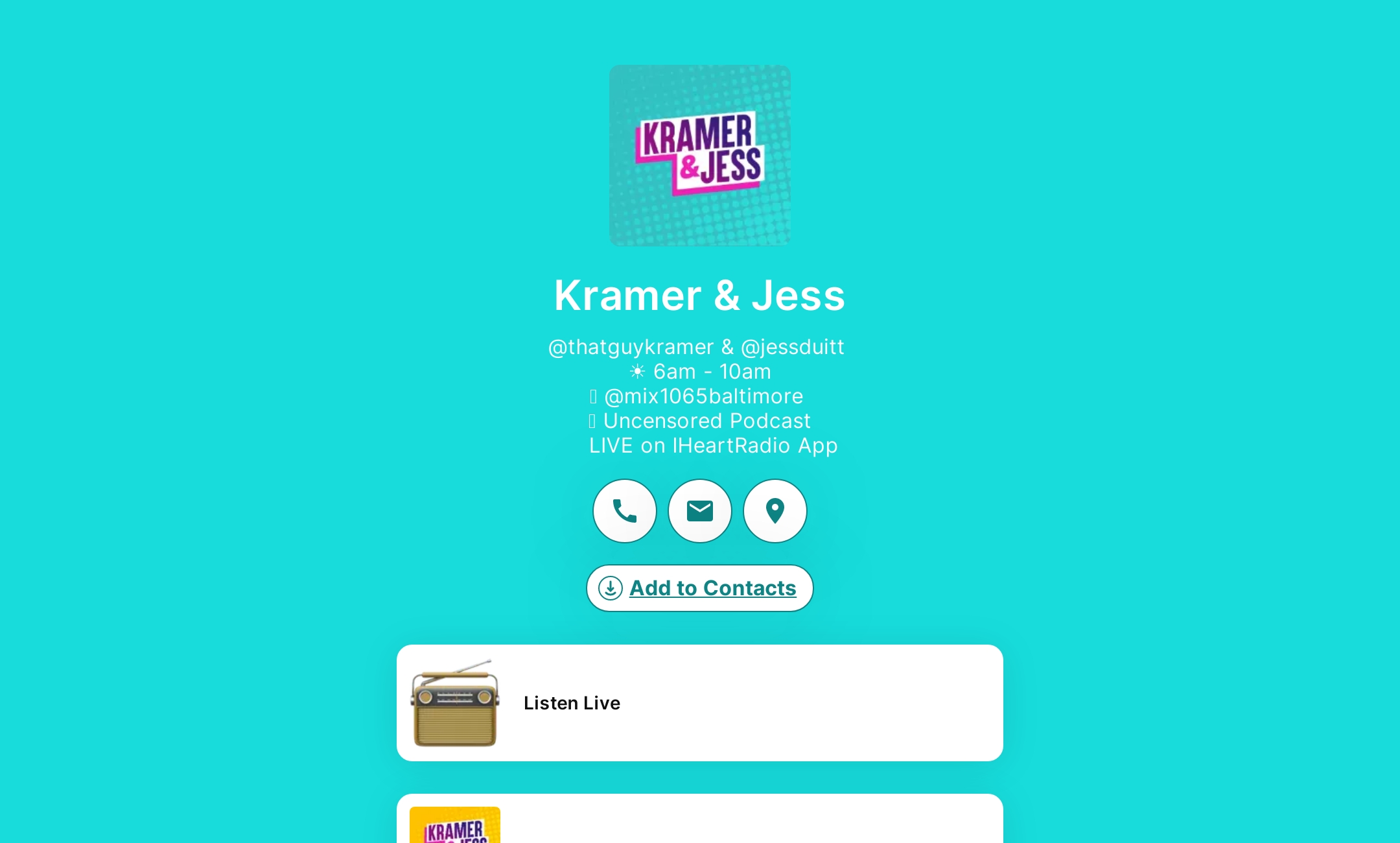 Kramer & Jess' Flowpage