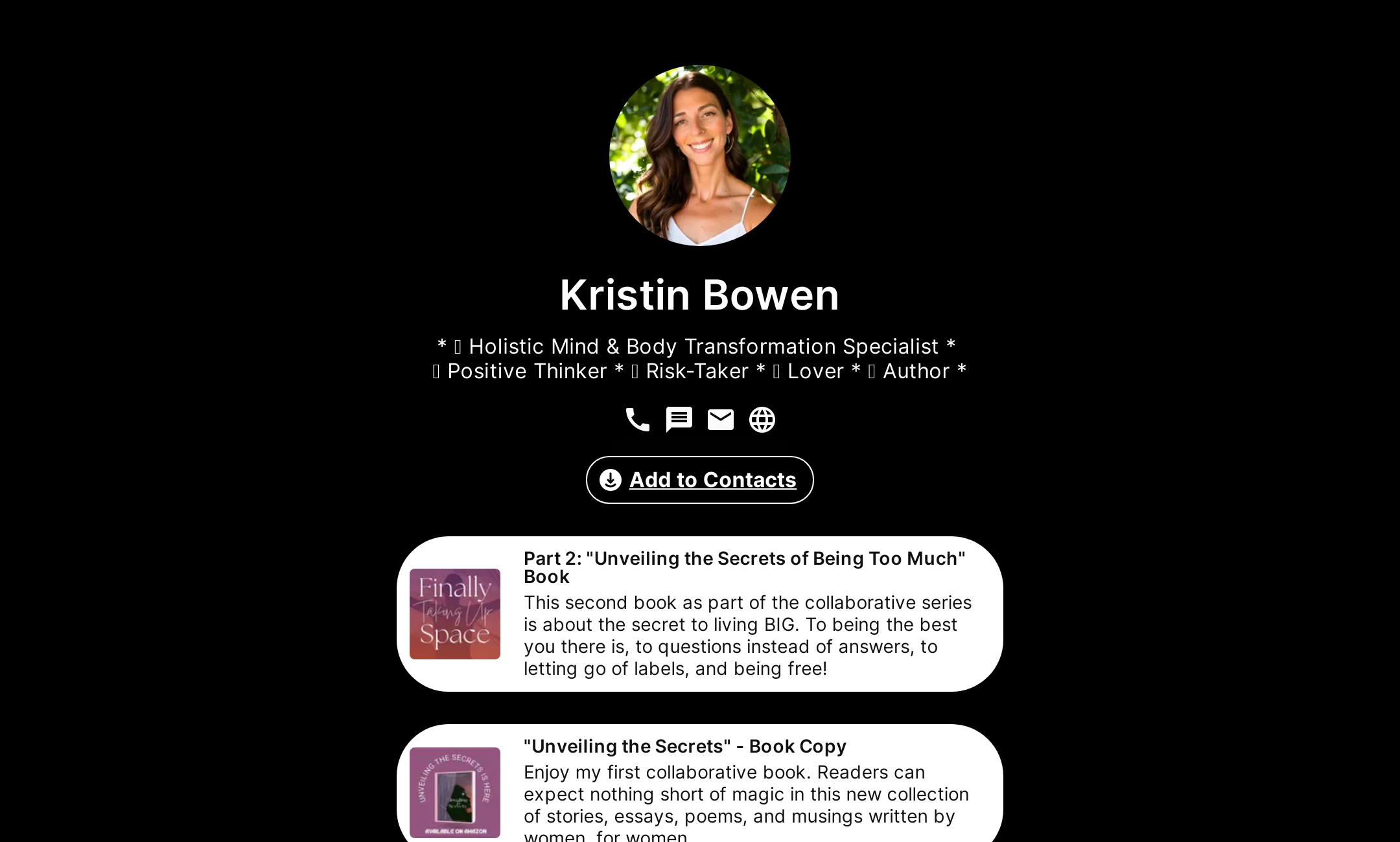 Kristin Bowen's Flowpage