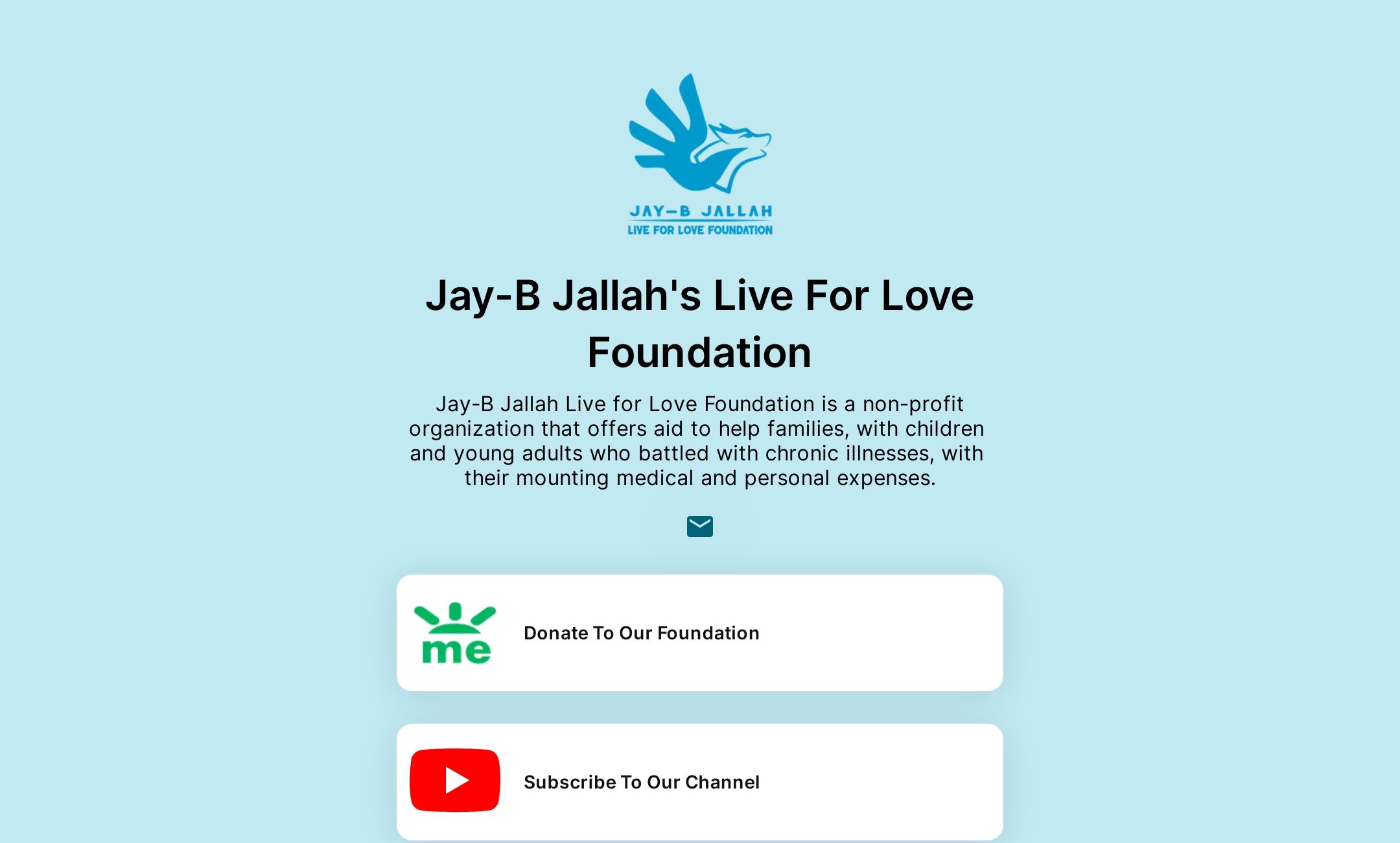 Jay-B Jallah's Live For Love Foundation's Flowpage