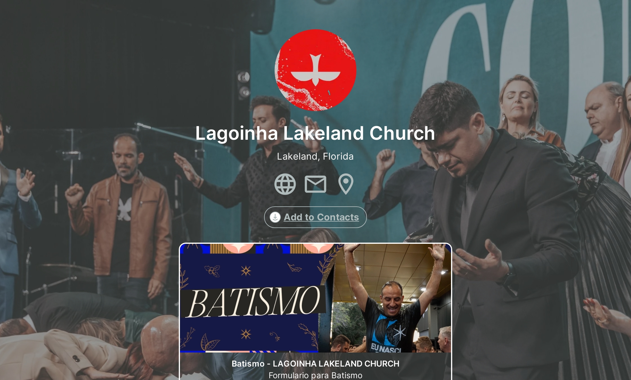 Lagoinha Lakeland Church's Flowpage