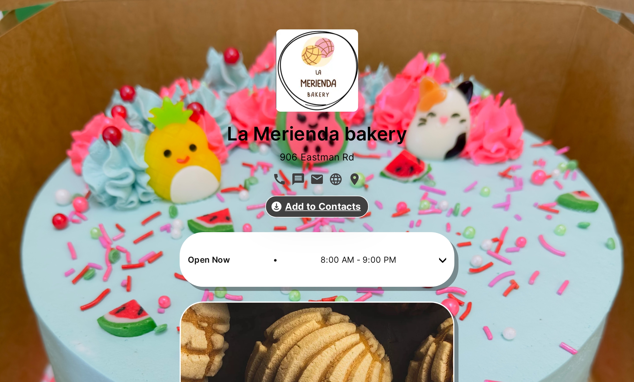 La Merienda bakery 's Flowpage