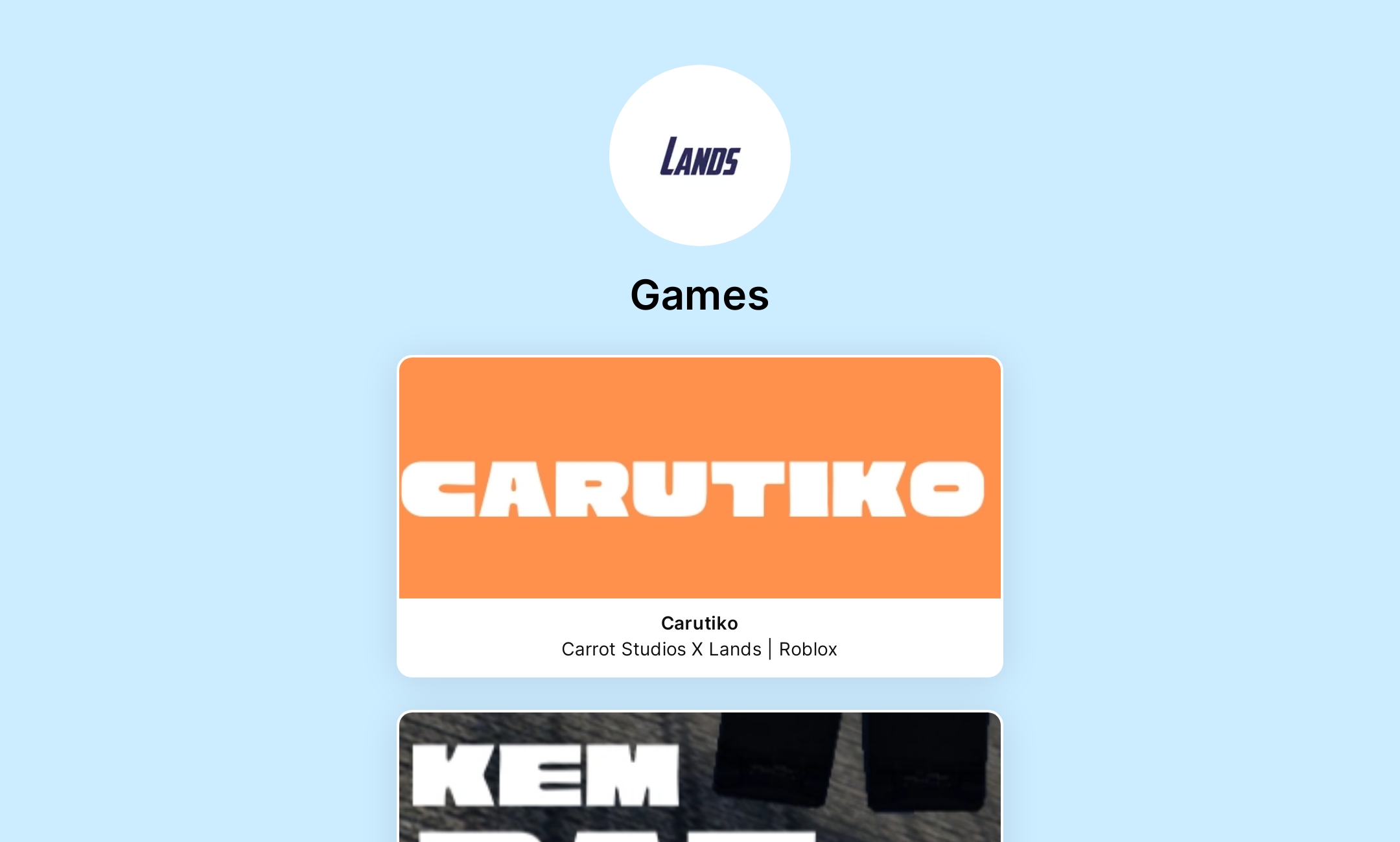 Games' Flowpage