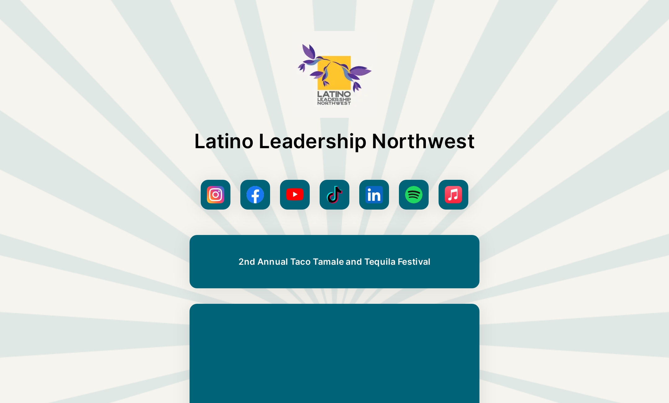 Latino Leadership Northwest 's Flowpage