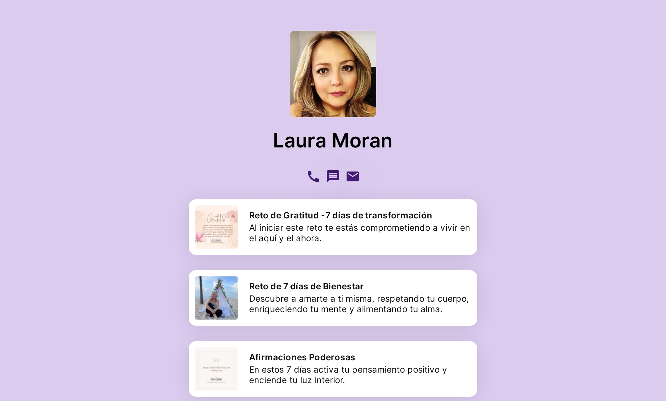 Laura Moran's Flowpage