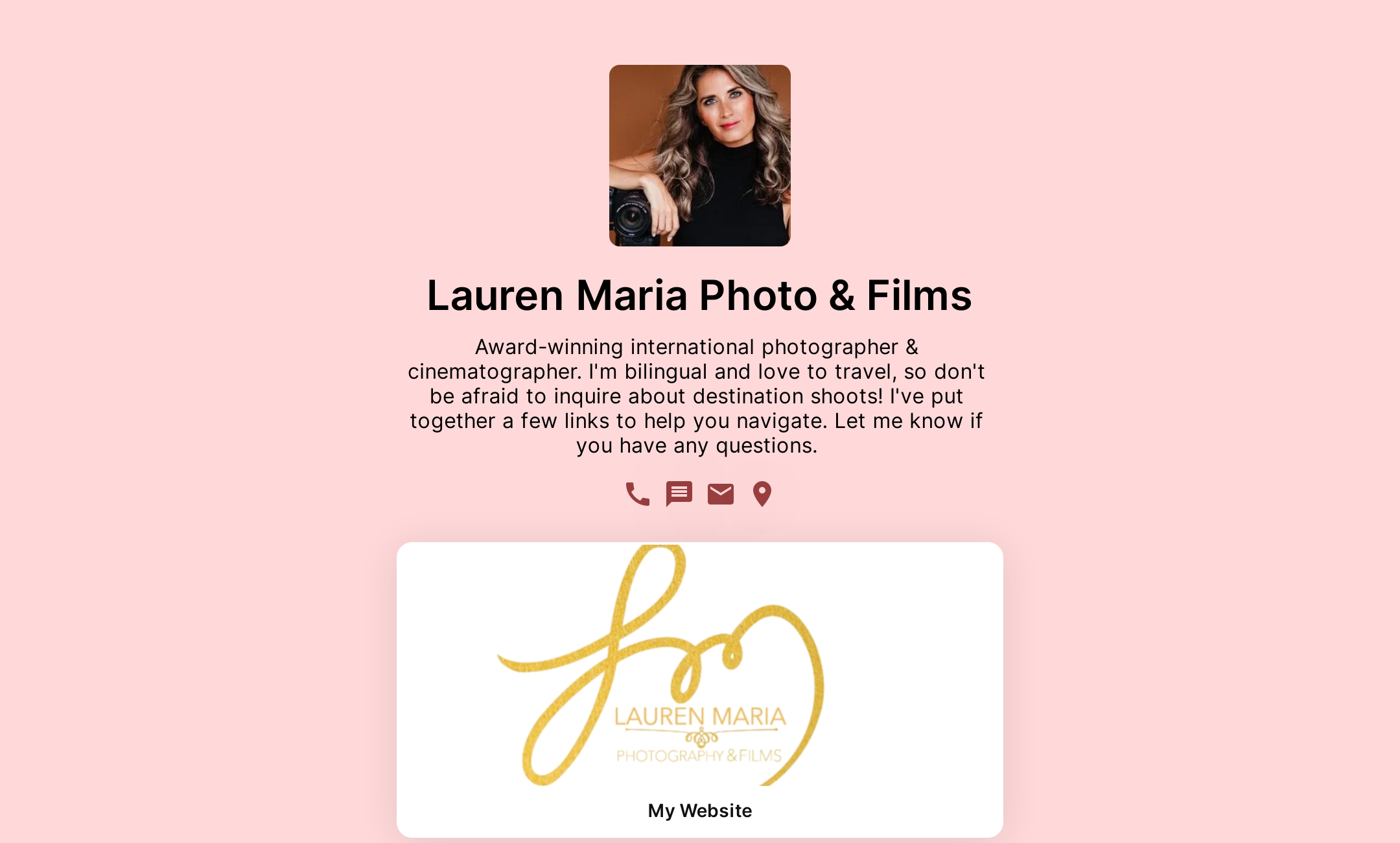 Lauren Maria Photo & Films' Flowpage