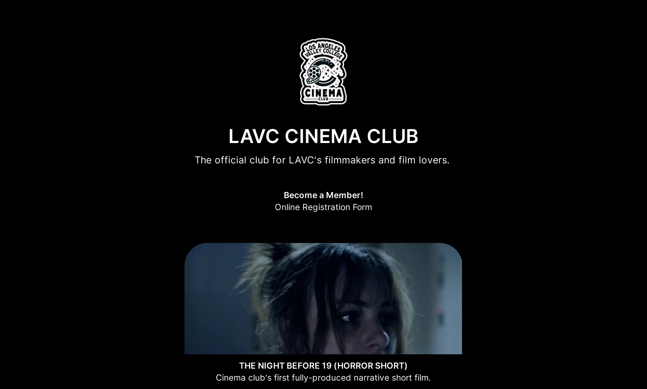 LAVC CINEMA CLUB's Flowpage