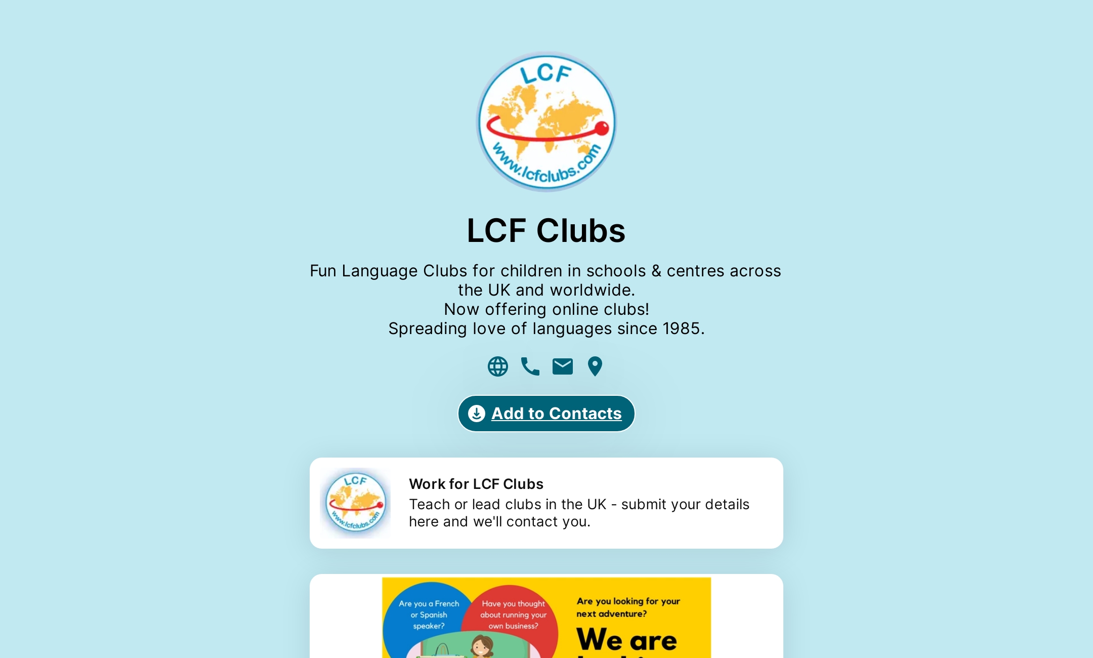LCF Clubs' Flowpage