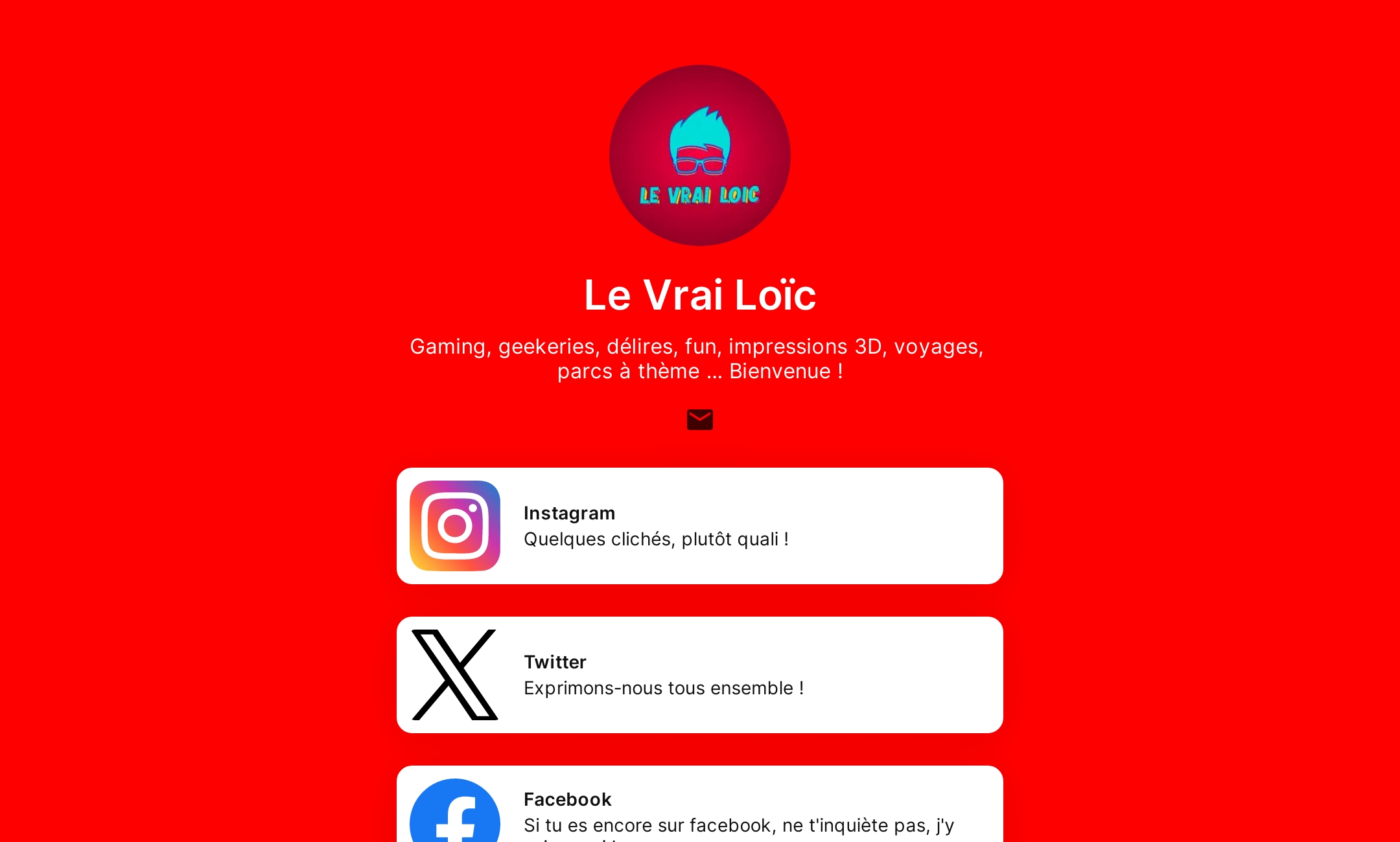 Le Vrai Loïc's Flowpage