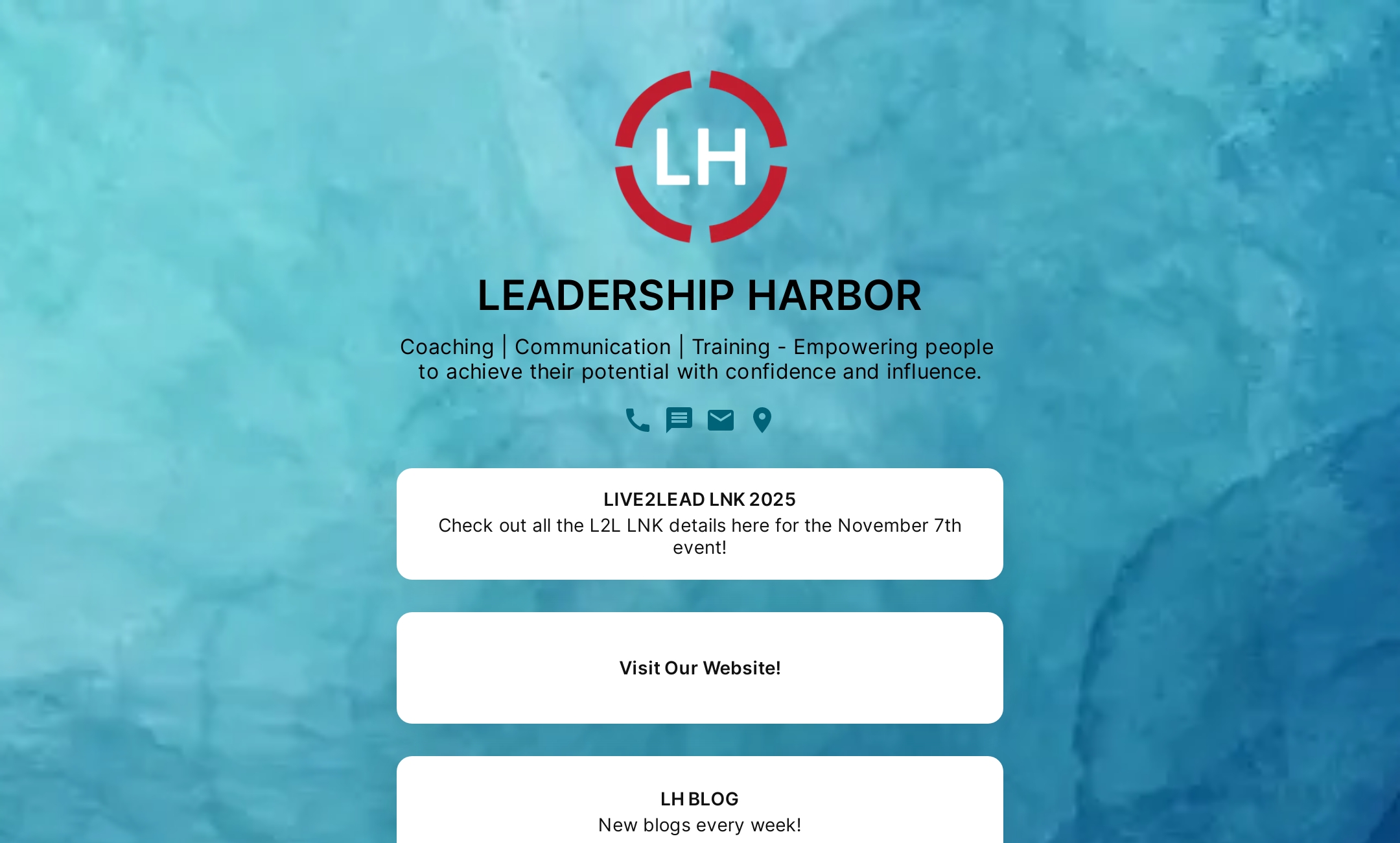 LEADERSHIP HARBOR's Flowpage