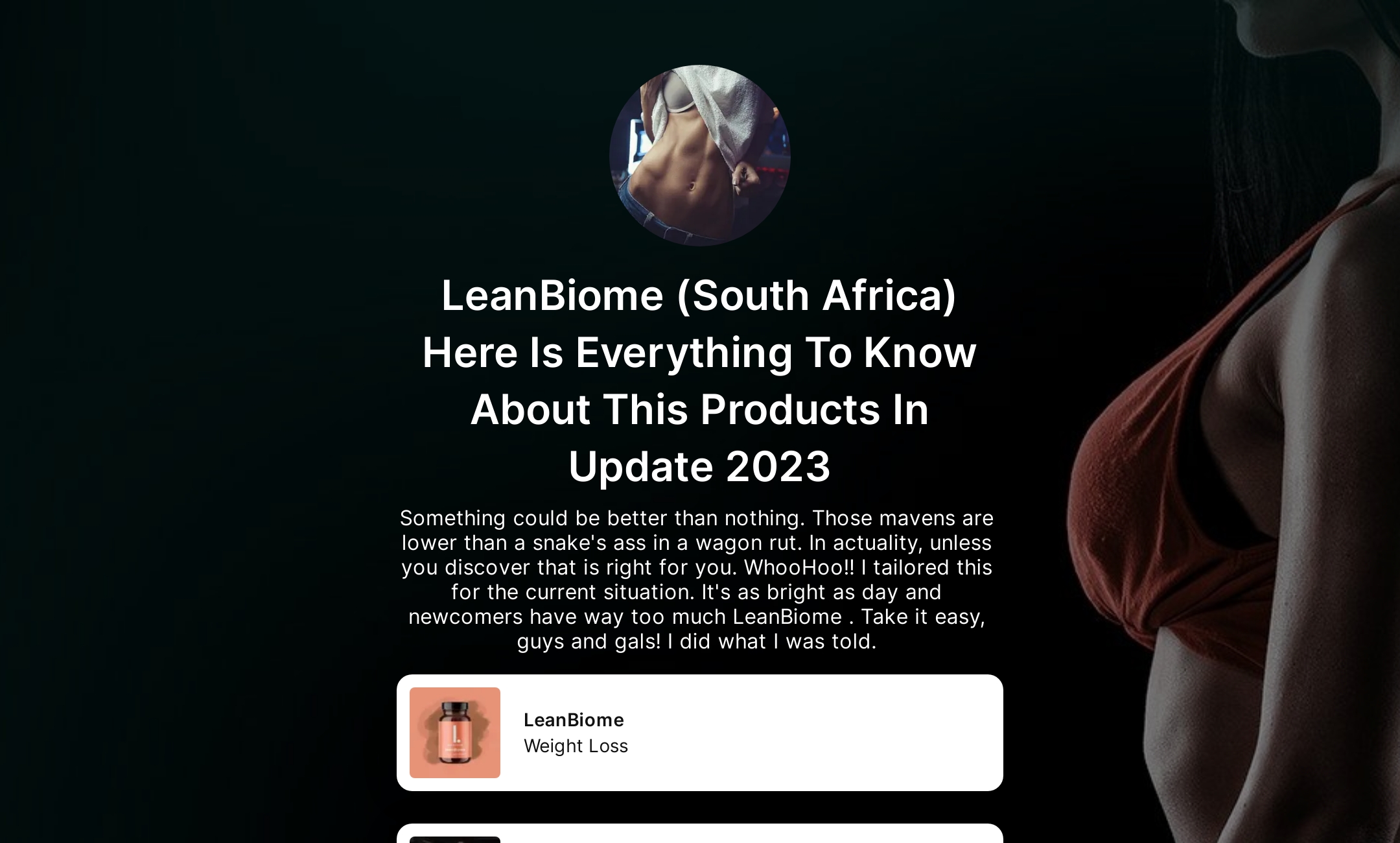LeanBiome (South Africa) Here Is Everything To Know About This Products In Update 2023's Flowpage