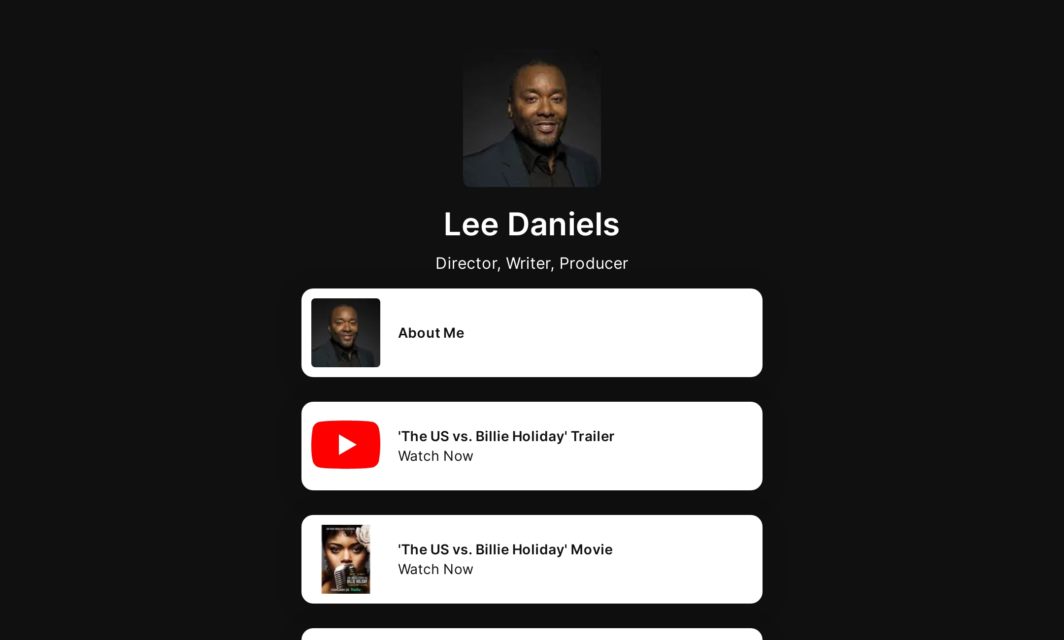 Lee Daniels' Flowpage