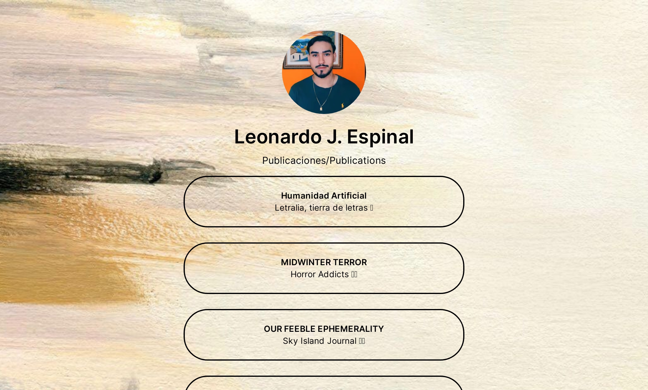 Leonardo J. Espinal's Flowpage